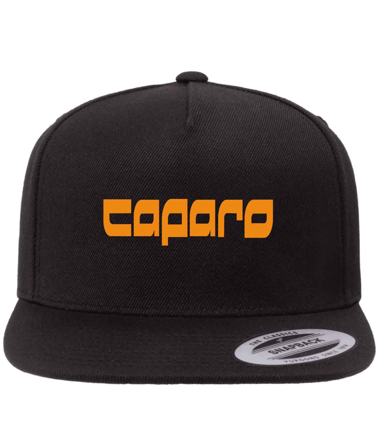 Caparo Text Cars Logo Customized Design on Wool 5-Panel Cap Hat ...