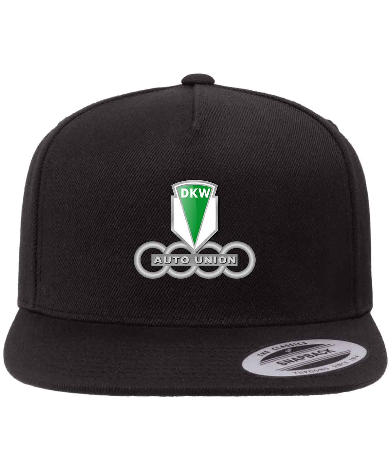 DKW Auto Union Cars Logo Customized Design on Wool 5-Panel Cap Hat ...