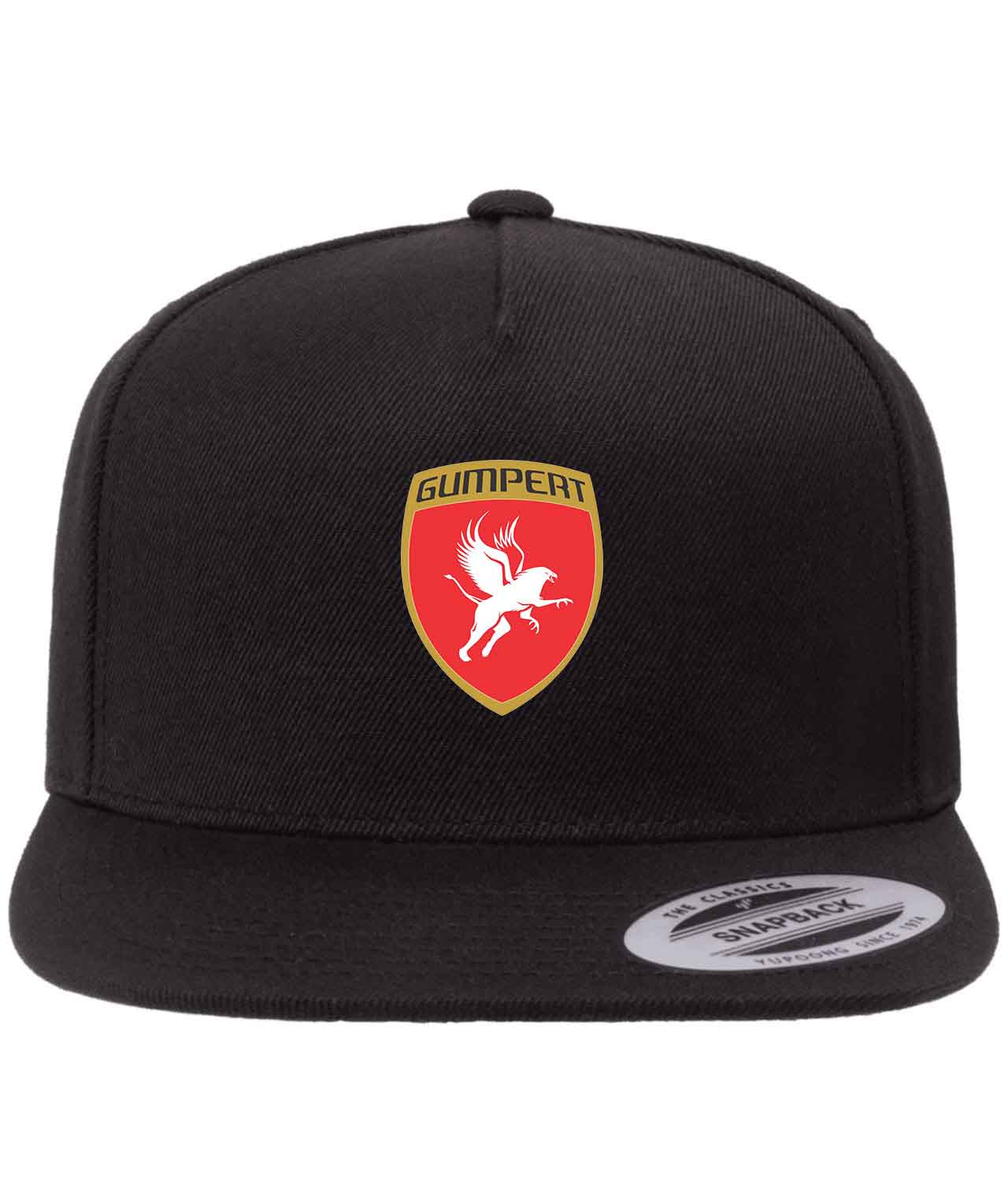 Gumpert Symbol Red Cars Logo Customized Design on Wool 5-Panel Cap Hat ...