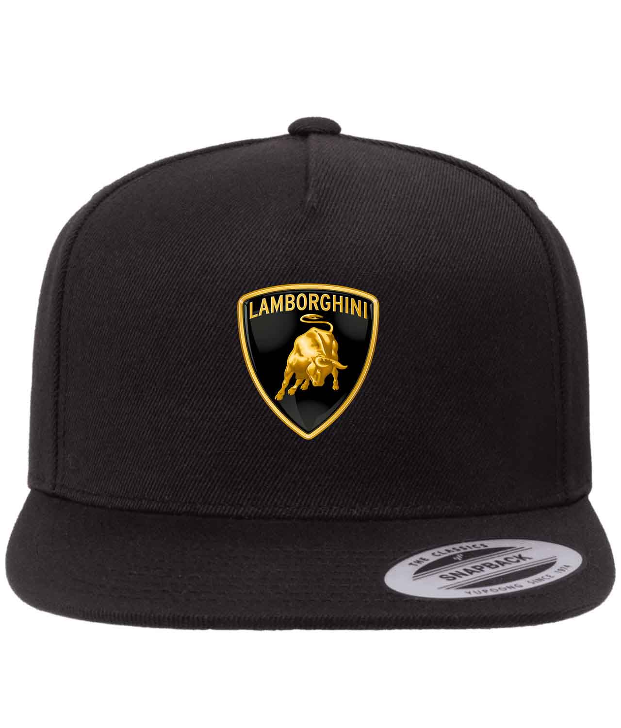 Lamborghini 1998 Cars Logo Customized Design on Wool 5-Panel Cap Hat ...