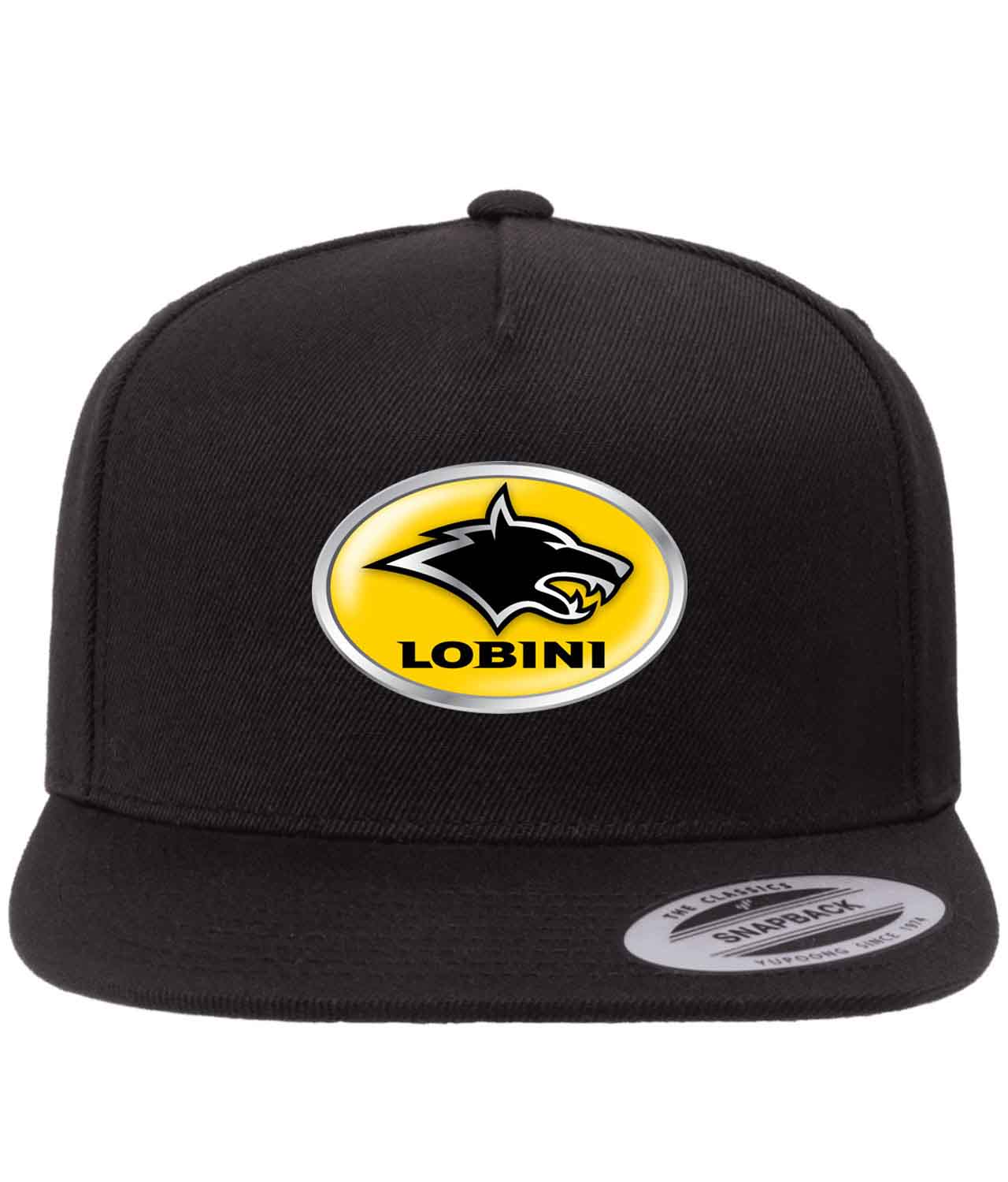 Lobini Present Cars Logo Customized Design on Wool 5-Panel Cap Hat ...