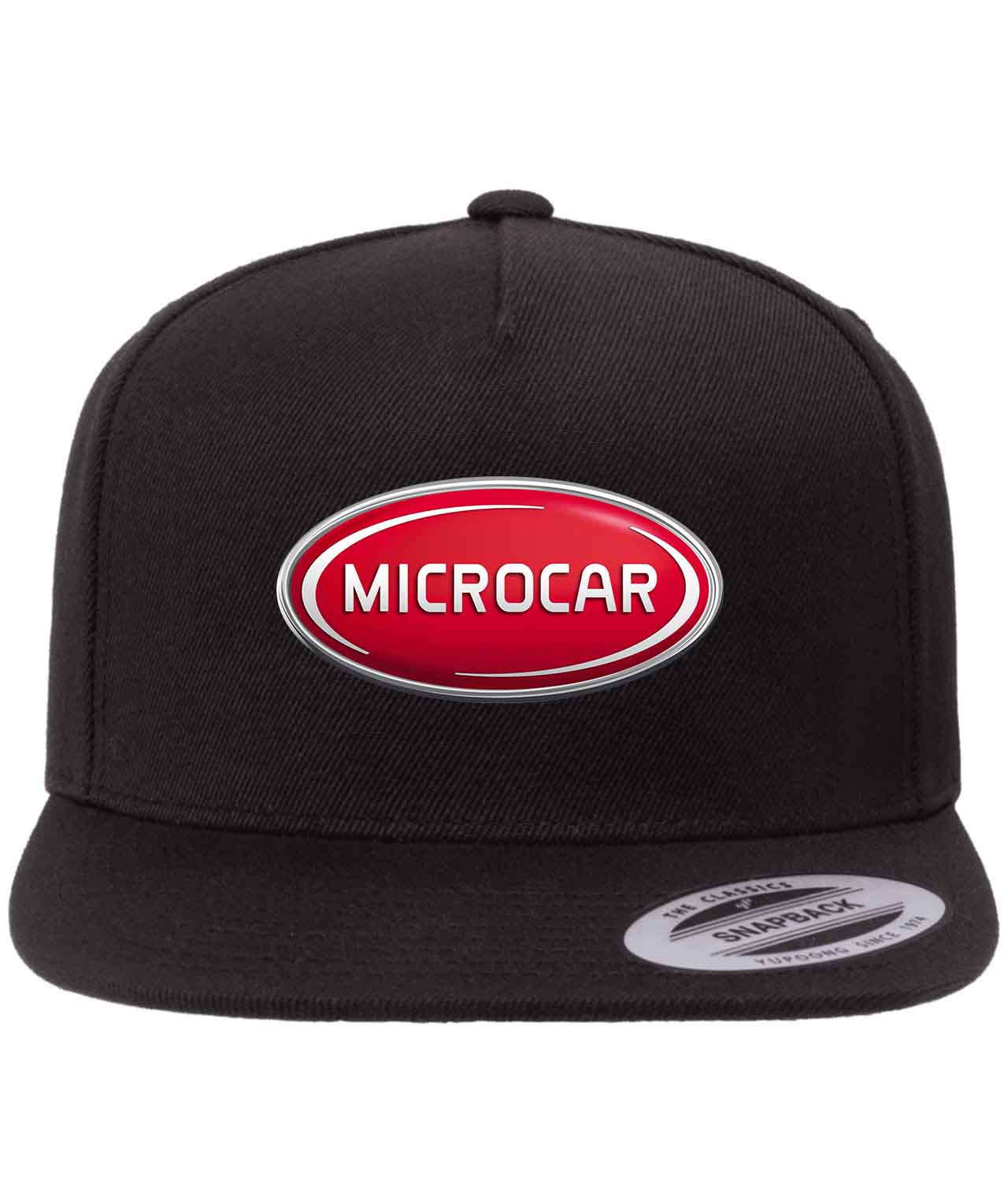 Microcar Present Cars Logo Customized Design on Wool 5-Panel Cap Hat ...