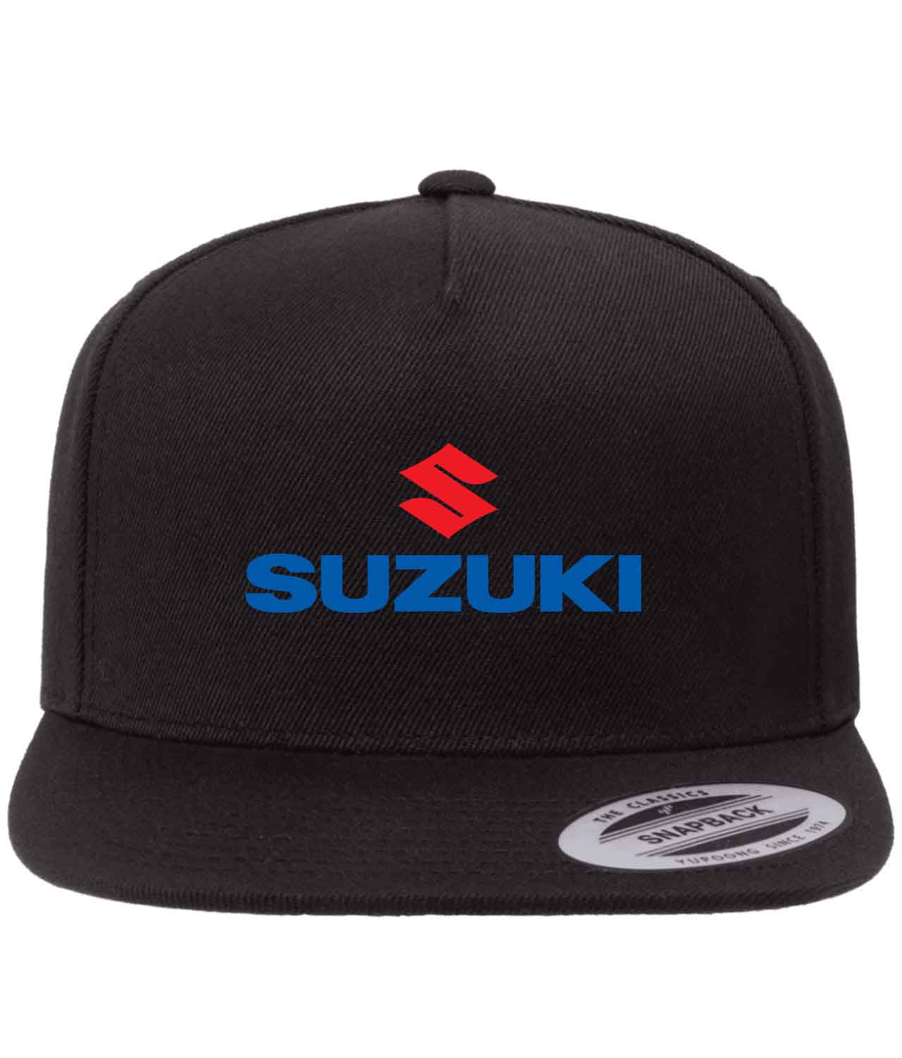Suzuki Present Cars Logo Customized Design on Wool 5-Panel Cap Hat ...