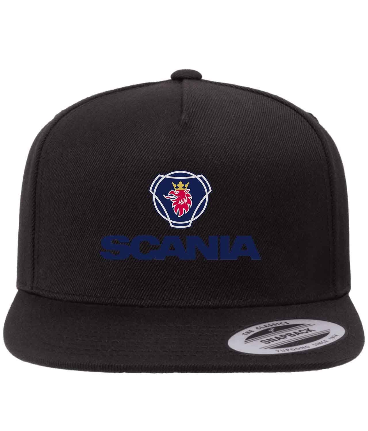 Scania Cars Logo Customized Design on Wool 5-Panel Cap Hat – ozteeprint.com