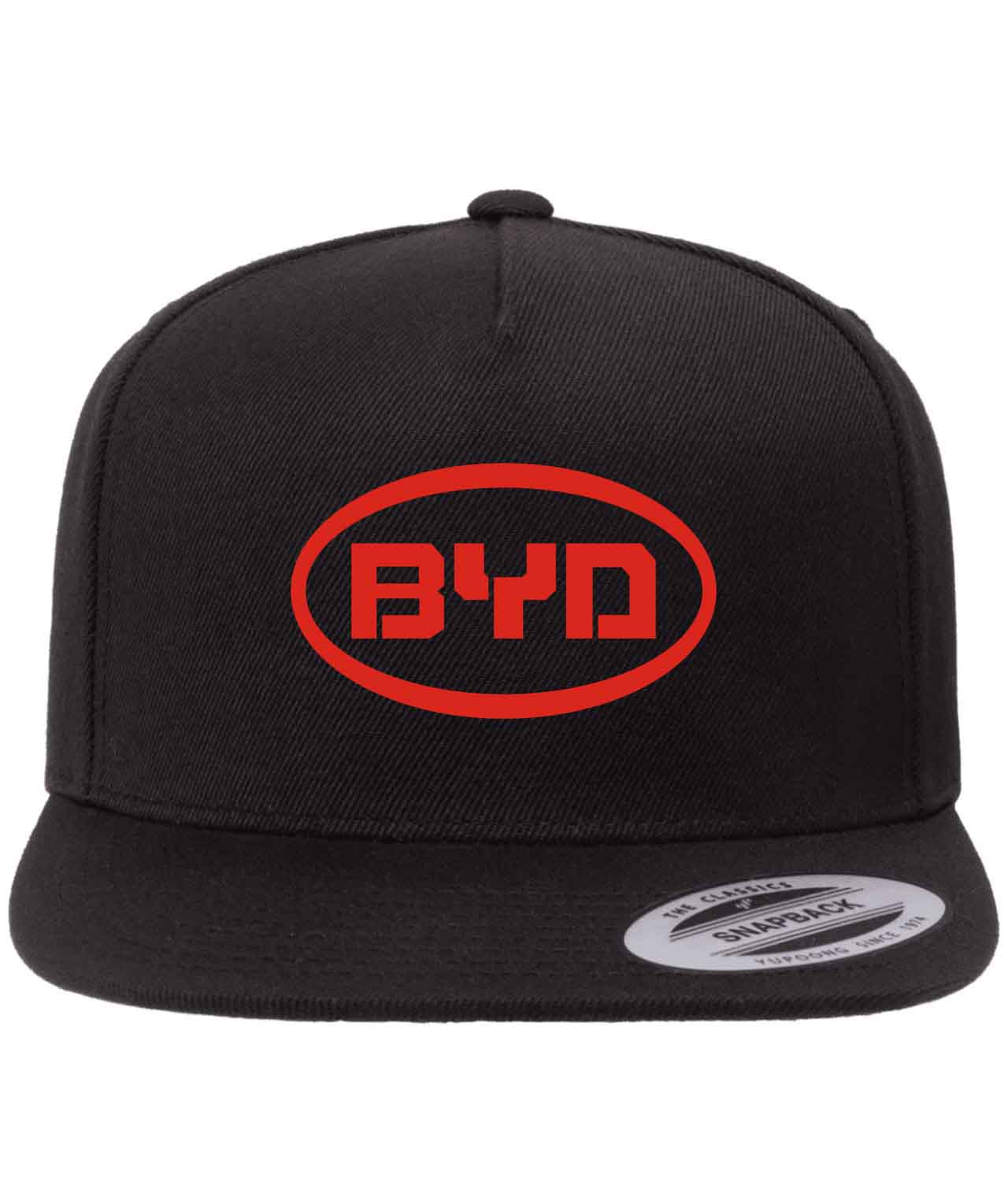 BYD 2007 Cars Logo Customized Design on Wool 5-Panel Cap Hat ...