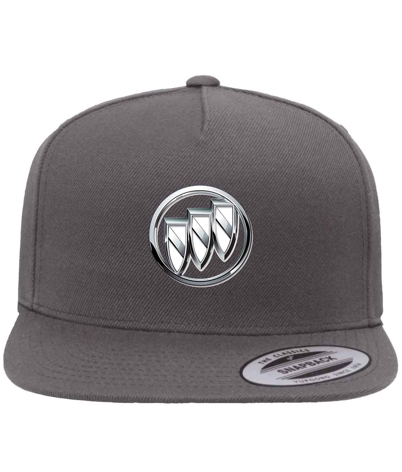 Buick Symbol 2002 Cars Logo Customized Design on Wool 5-Panel Snapback ...