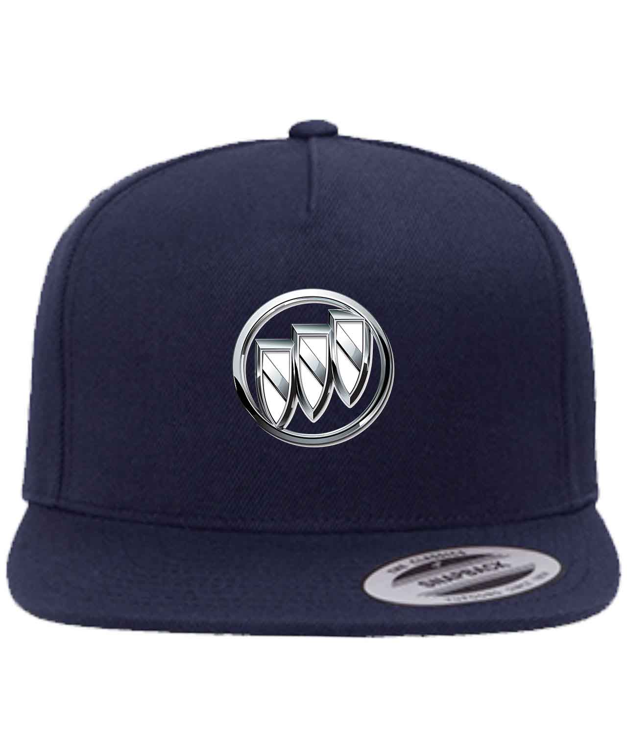 Buick Symbol 2002 Cars Logo Customized Design on Wool 5-Panel Snapback ...