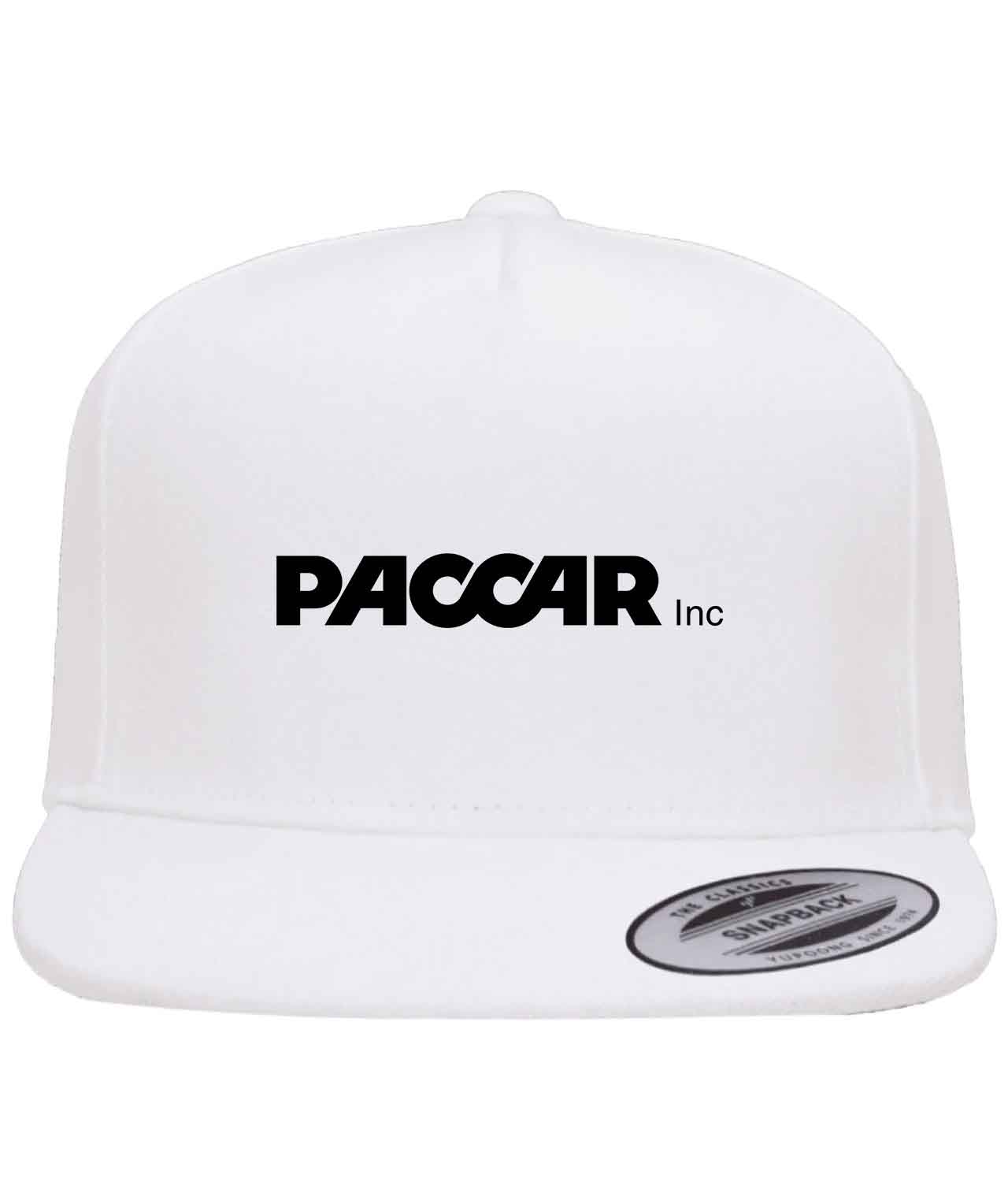 Paccar Present Cars Logo Customized Design on Wool 5-Panel Snapback Cap ...
