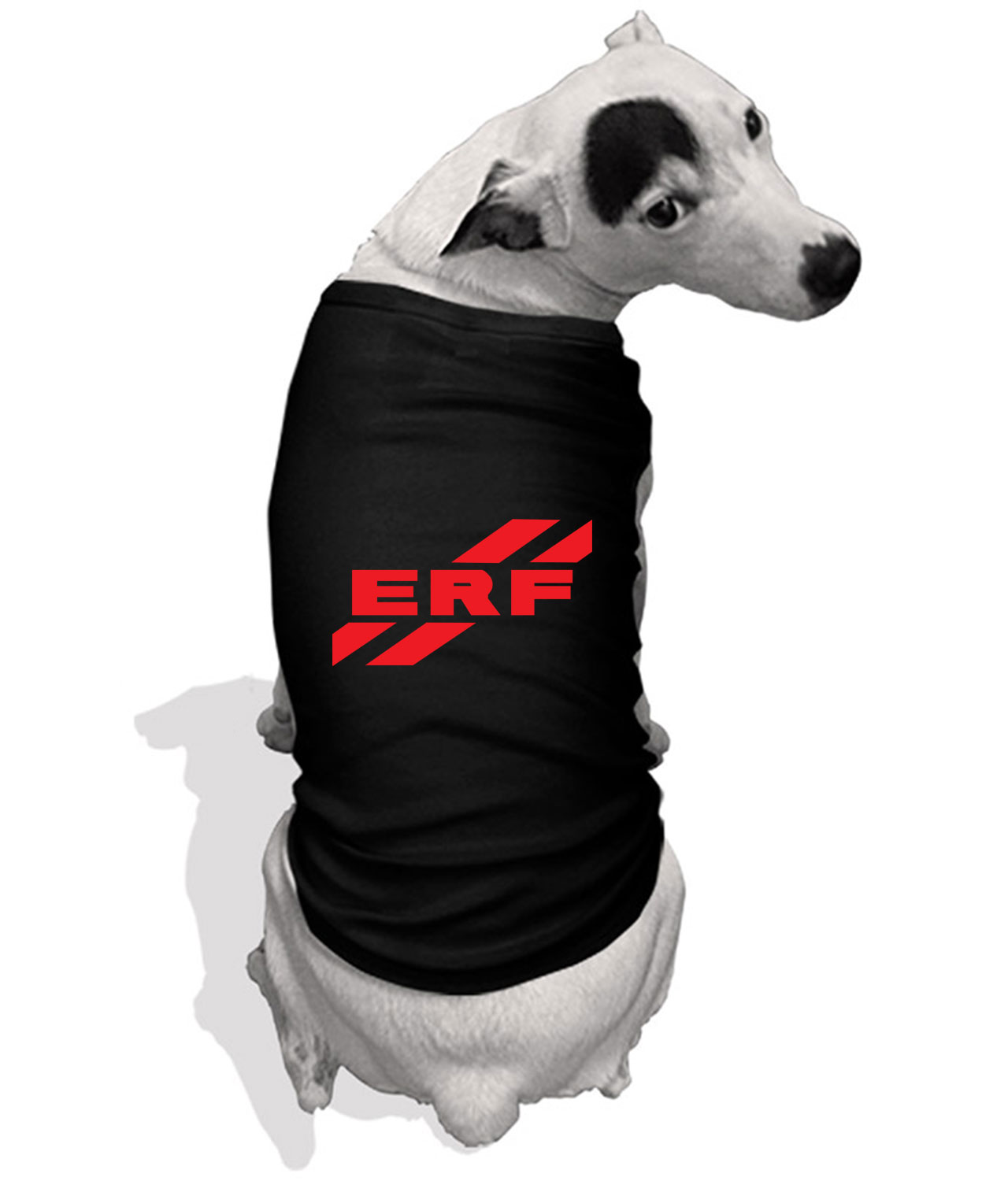 ERF Trucks Present Cars Logo Customized Design on Doggie Puppy Dog Tank ...