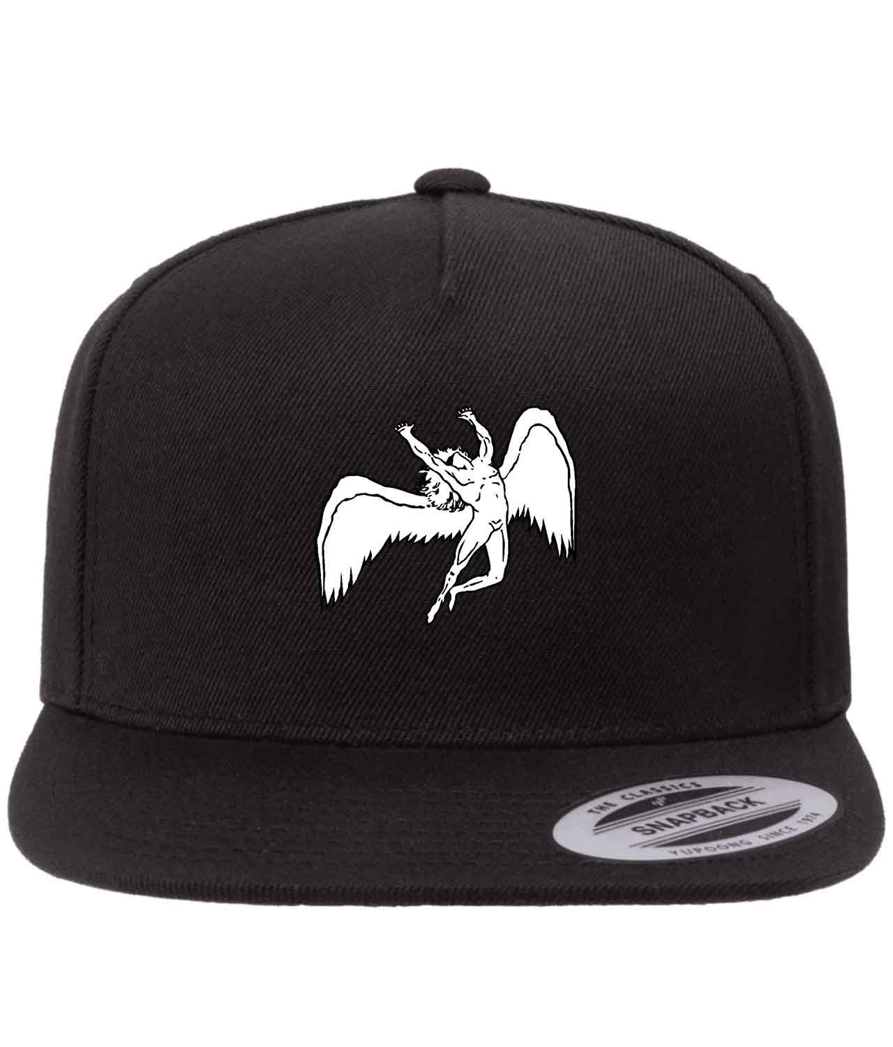 Led Zeppelin Icarus Symbol Music Logo Customized Design on Wool 5-Panel ...