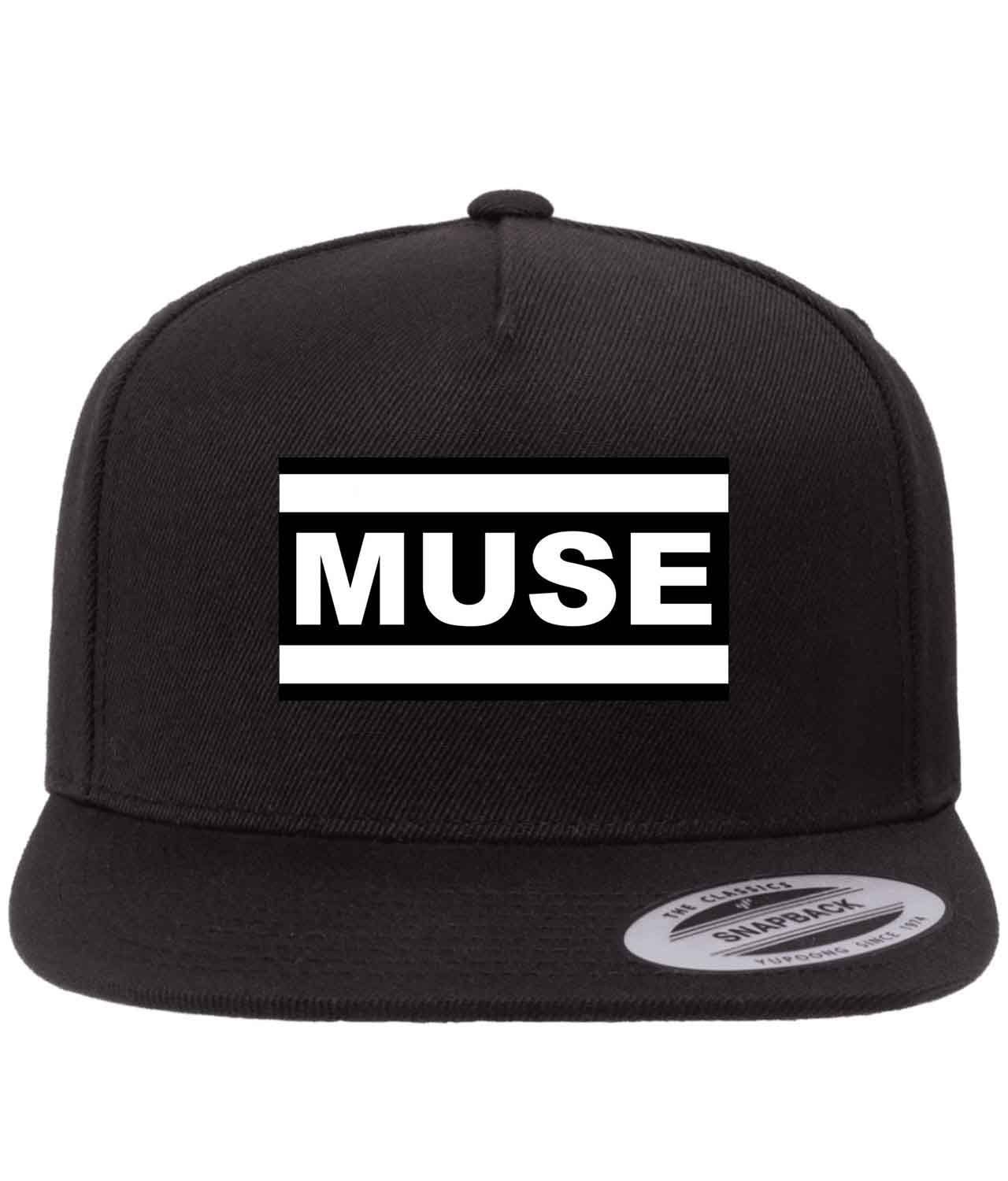 Muse Music Band Music Logo Customized Design on Wool 5-Panel Cap Hat ...