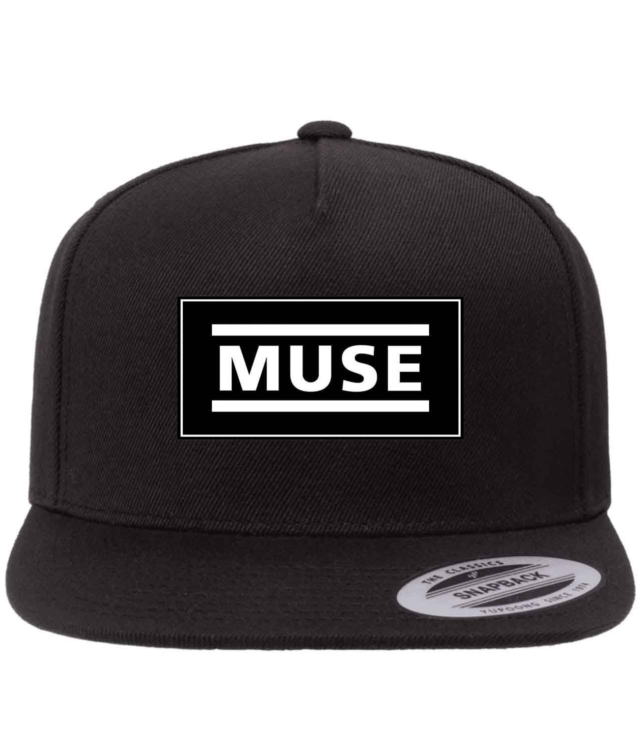 Muse Emblem Music Logo Customized Design on Wool 5-Panel Cap Hat ...