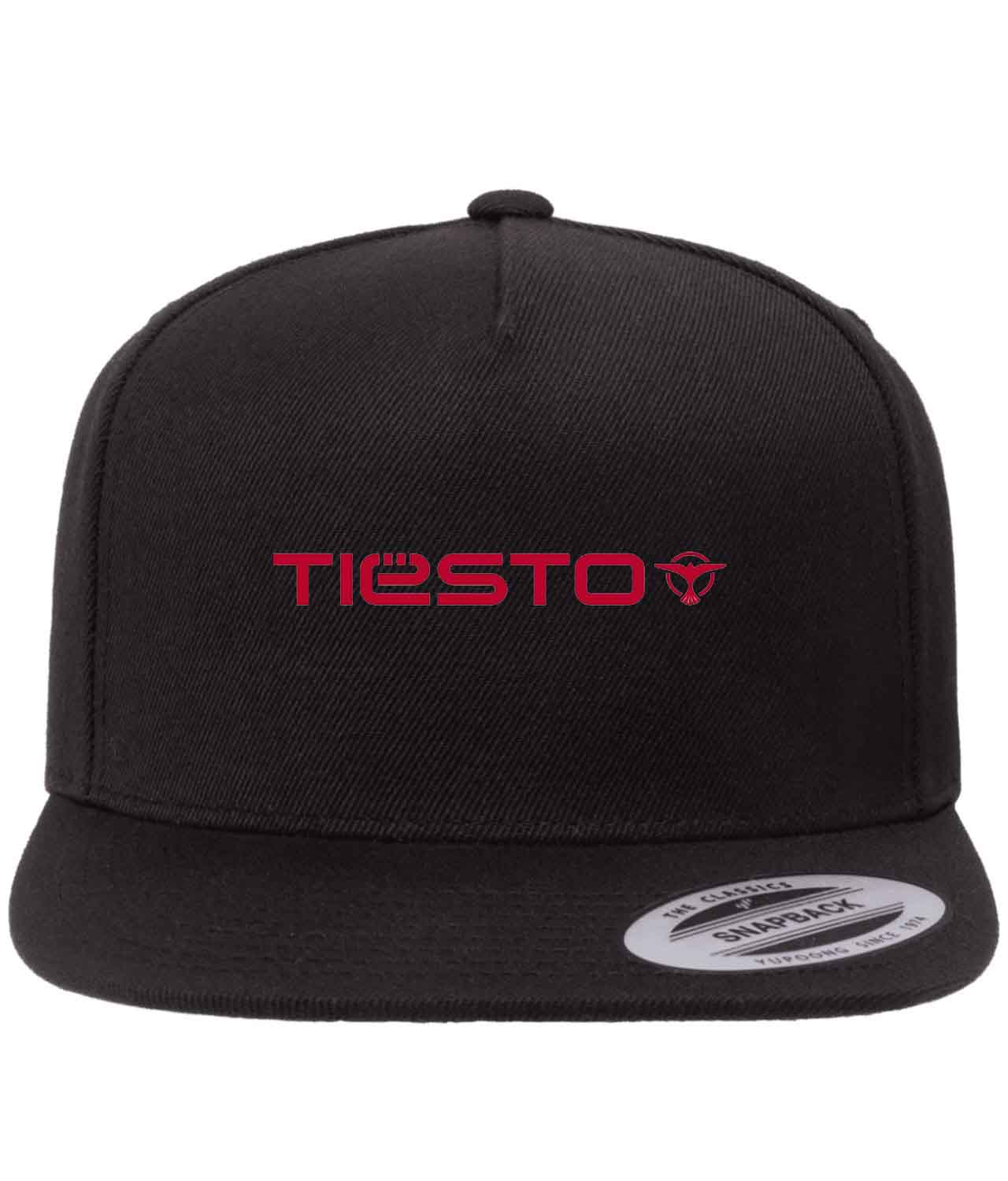 Tiesto Symbol Music Logo Customized Design on Wool 5-Panel Cap Hat ...