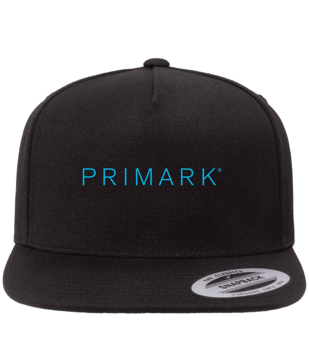 Primark Fashion Logo Customized Design on Wool 5-Panel Cap Hat ...