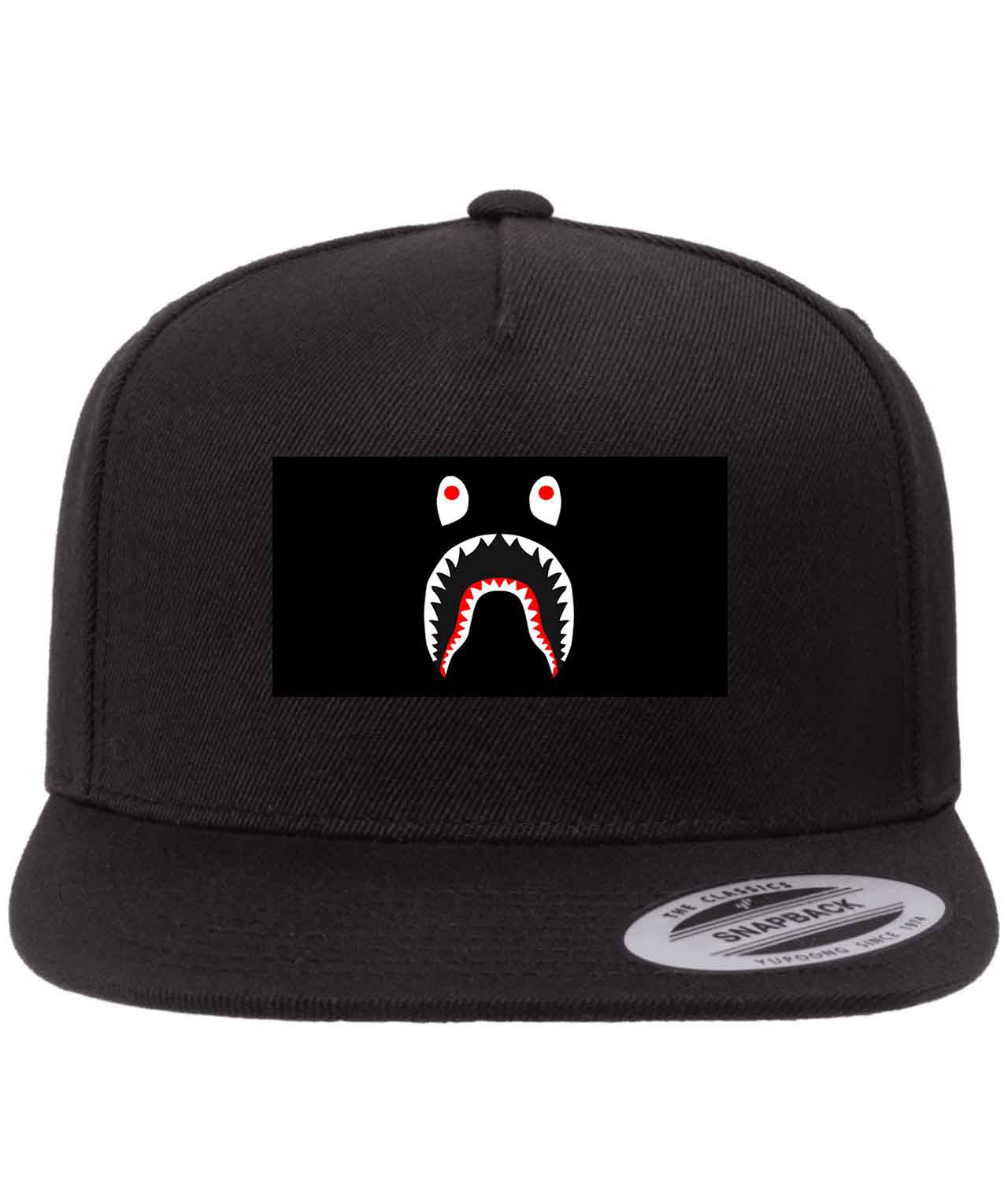 A Bathing Ape(BAPE) Shark Emblem Fashion Logo Customized Design on Wool ...