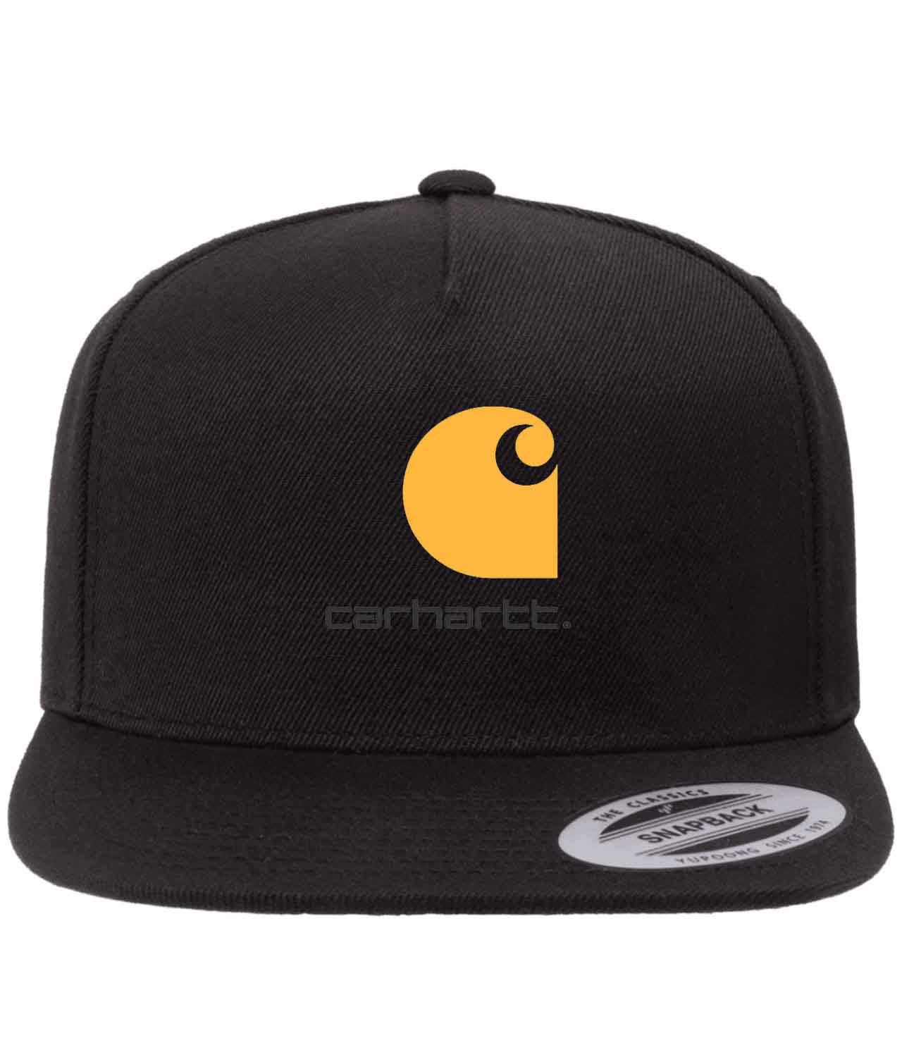 Carhartt Emblem Fashion Logo Customized Design on Wool 5-Panel Cap Hat ...