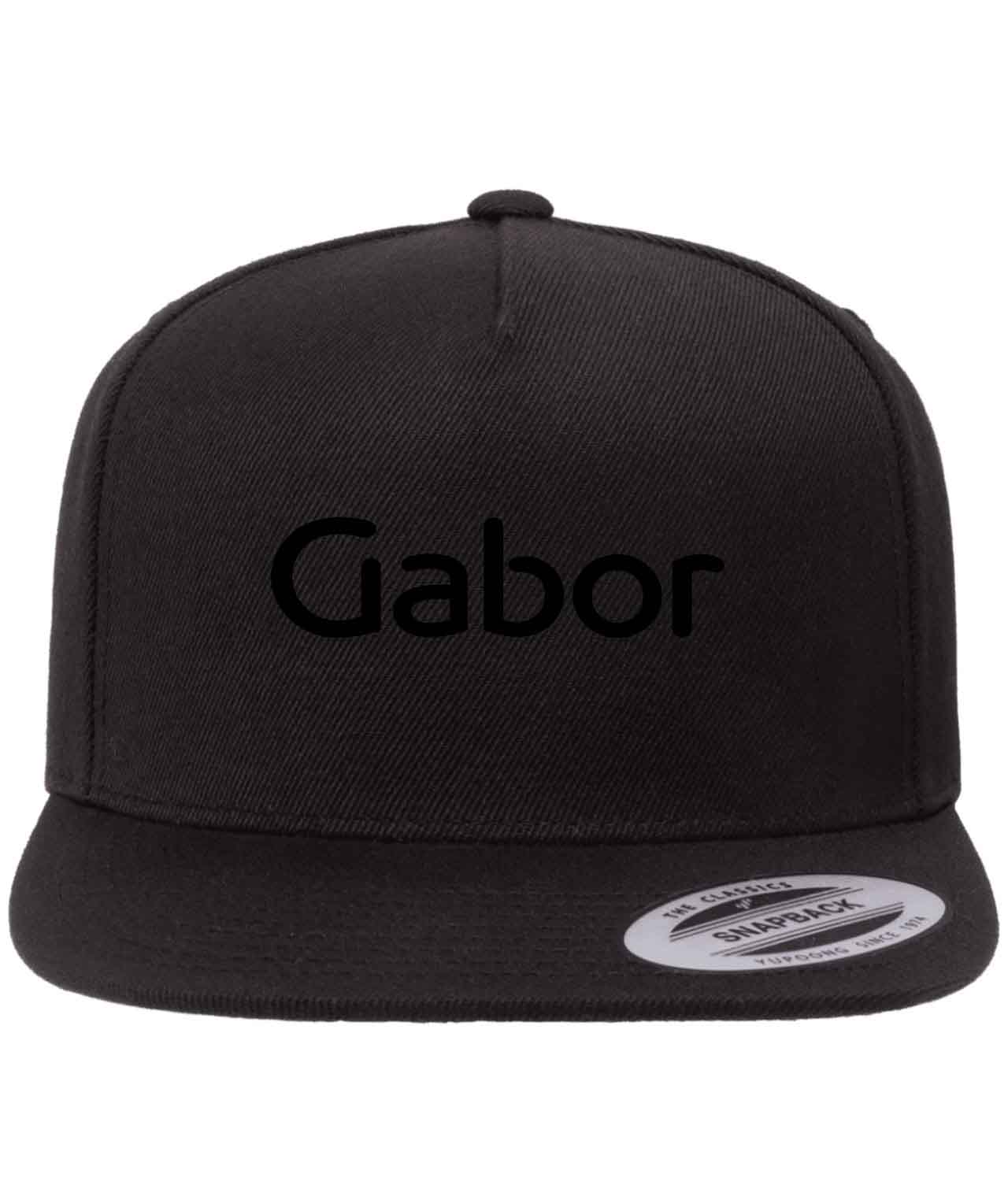 Gabor Fashion Logo Customized Design on Wool 5-Panel Cap Hat ...