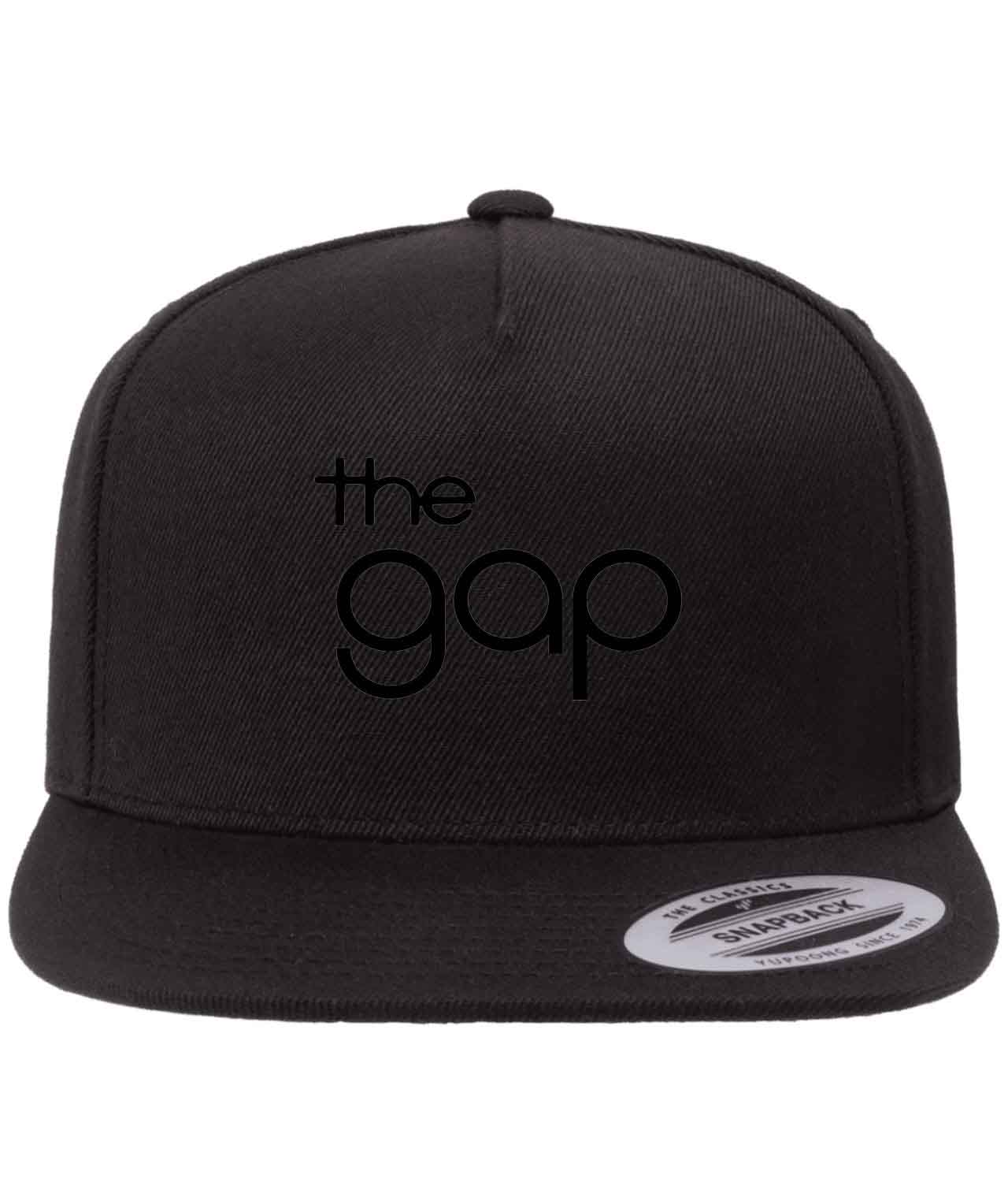 Gap 1976 Fashion Logo Customized Design on Wool 5-Panel Cap Hat ...