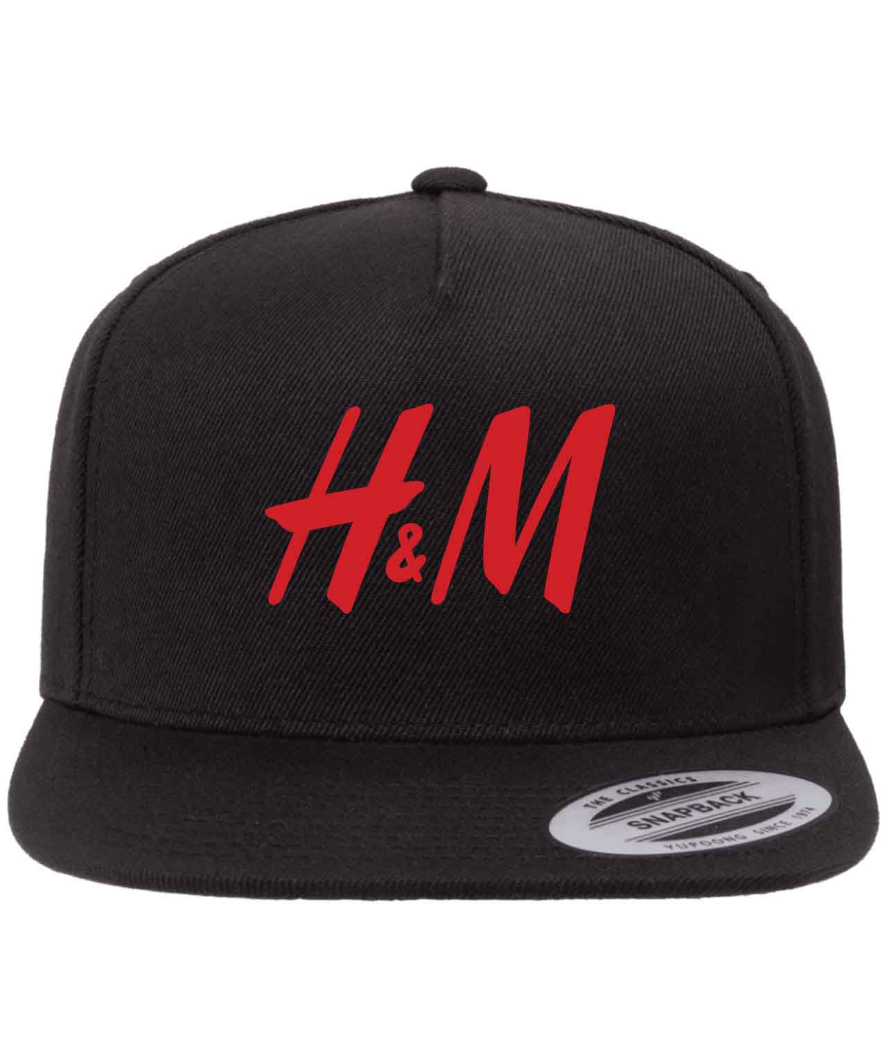 Hennes & Mauritz H&M Fashion Logo Customized Design on Wool 5-Panel Cap ...