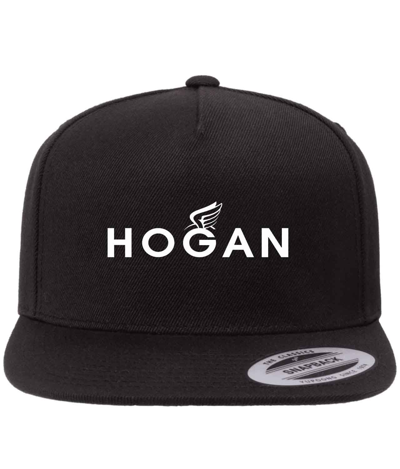 Hogan White Fashion Logo Customized Design on Wool 5-Panel Cap Hat ...