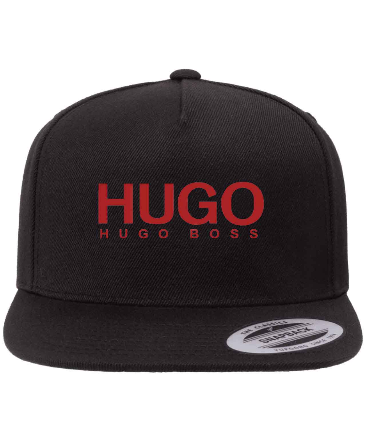 Hugo Boss Red Fashion Logo Customized Design on Wool 5-Panel Cap Hat ...