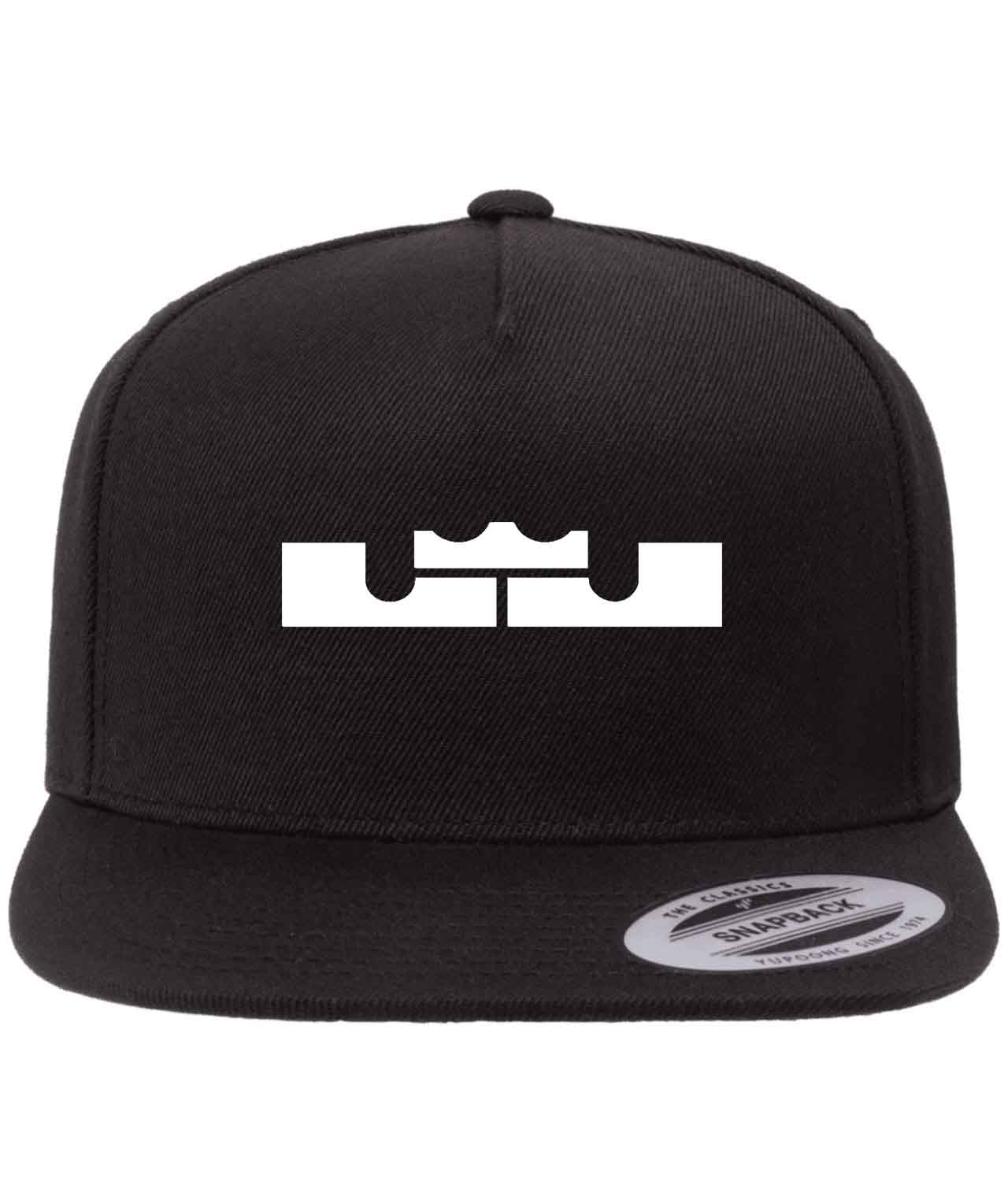 LeBron James Emblem Fashion Logo Customized Design on Wool 5-Panel Cap ...