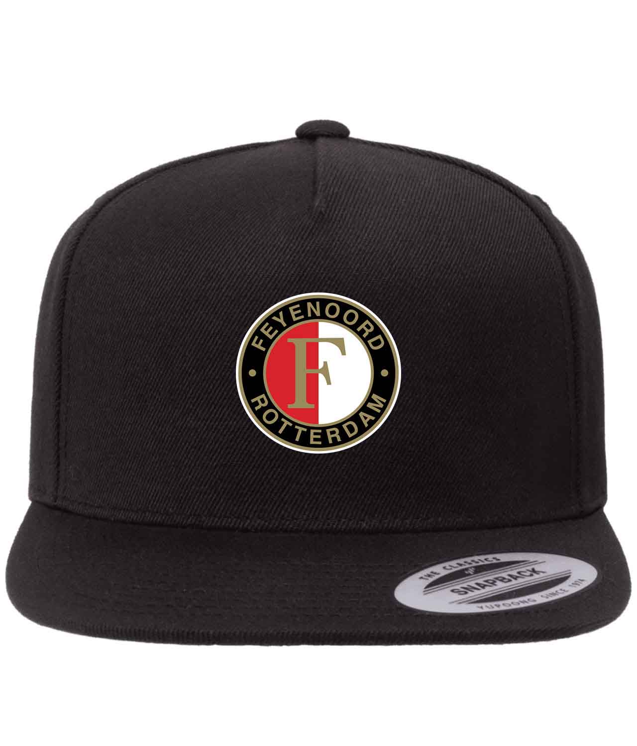 SC Feyenoord Soccer Logo Customized Design on Wool 5-Panel Cap Hat ...