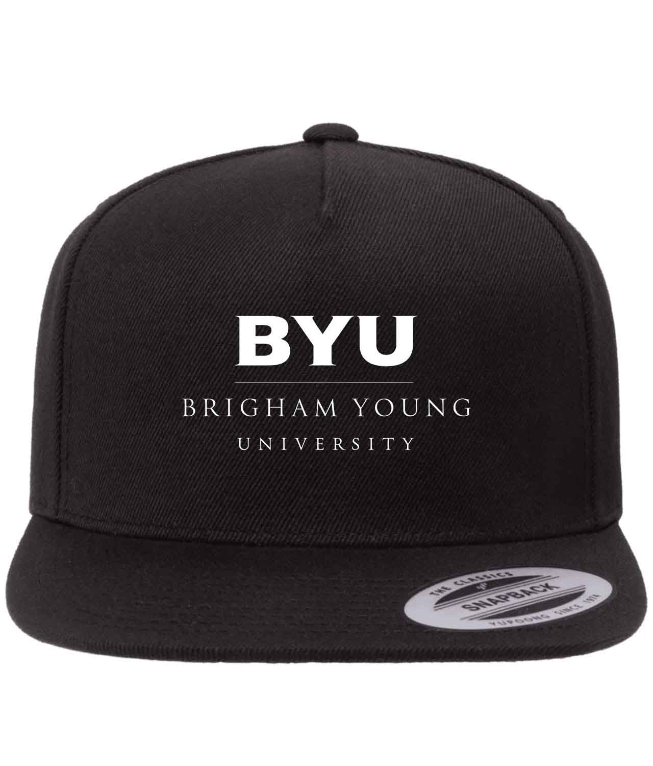 Brigham Young University BYU White Emblem Logo Customized Design on ...