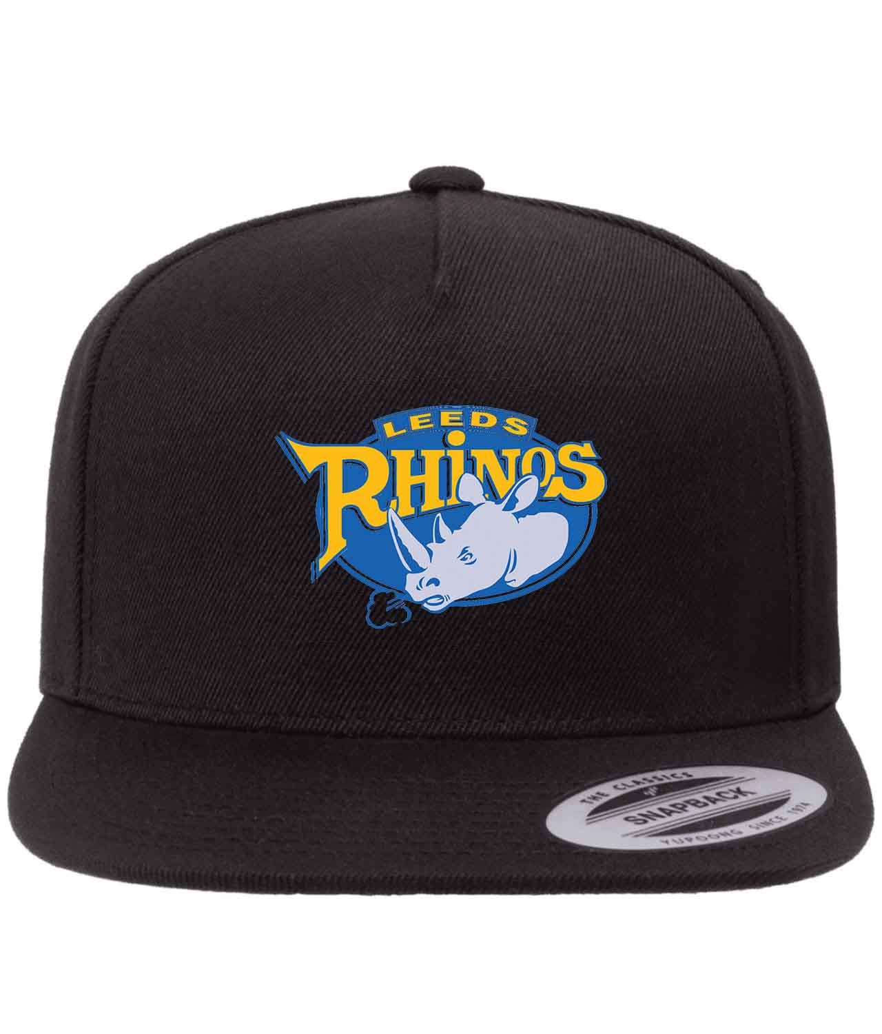 Leeds Rhinos 2011 Rugby Logo Customized Design on Wool 5-Panel Cap Hat ...