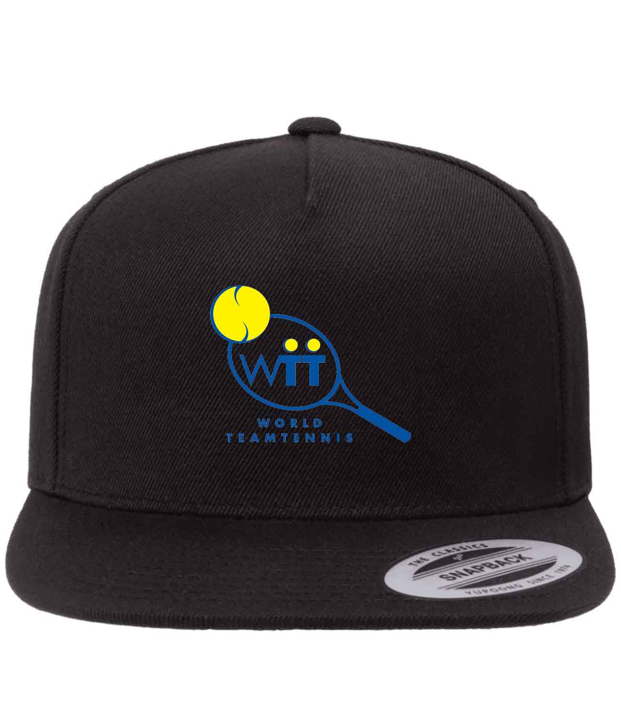 World TeamTennis WTT 2000 Logo Customized Design on Wool 5-Panel Cap ...