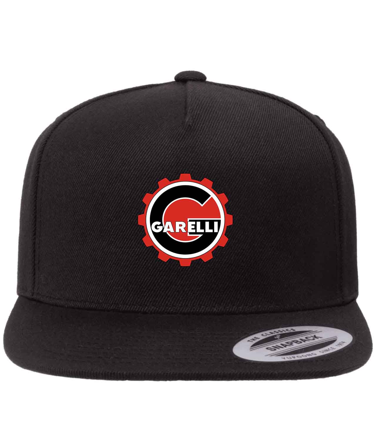 Agrati Garelli Retro Motorcycles Logo Customized Design on Wool 5-Panel ...