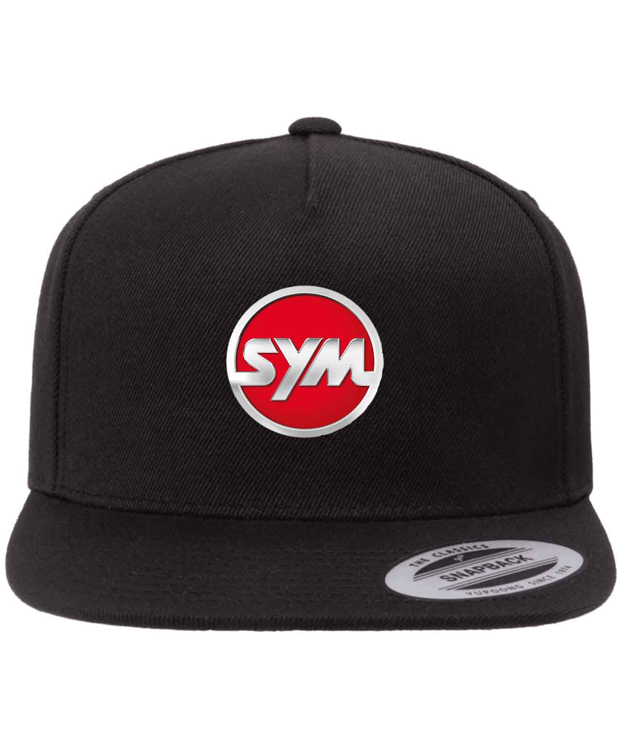 SYM Motorcycles Logo Customized Design on Wool 5-Panel Cap Hat – ozteeprint.com