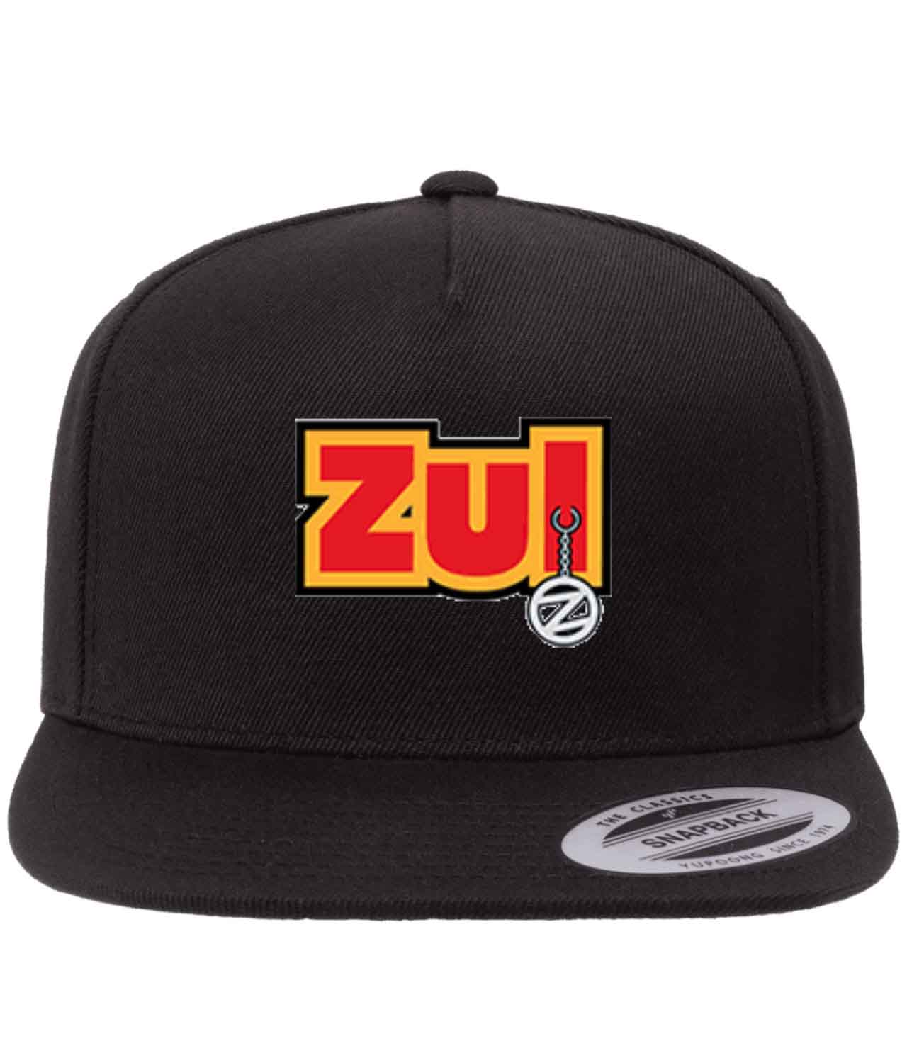 Cha-Ching Zul Logo Cartoon Figure Customized Design on Wool 5-Panel Cap ...