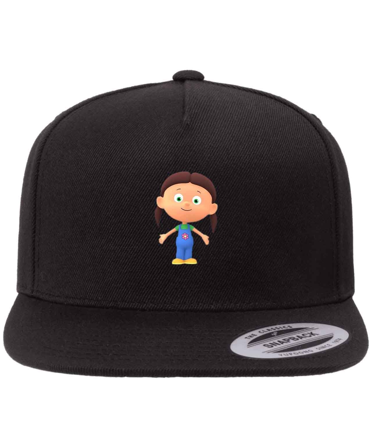 Counting With Paula Cartoon Figure Customized Design on Wool 5-Panel ...