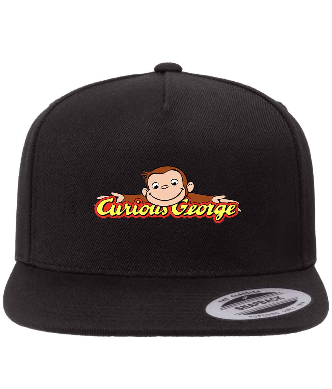Curious George Logo With Monkey Cartoon Figure Customized Design on ...
