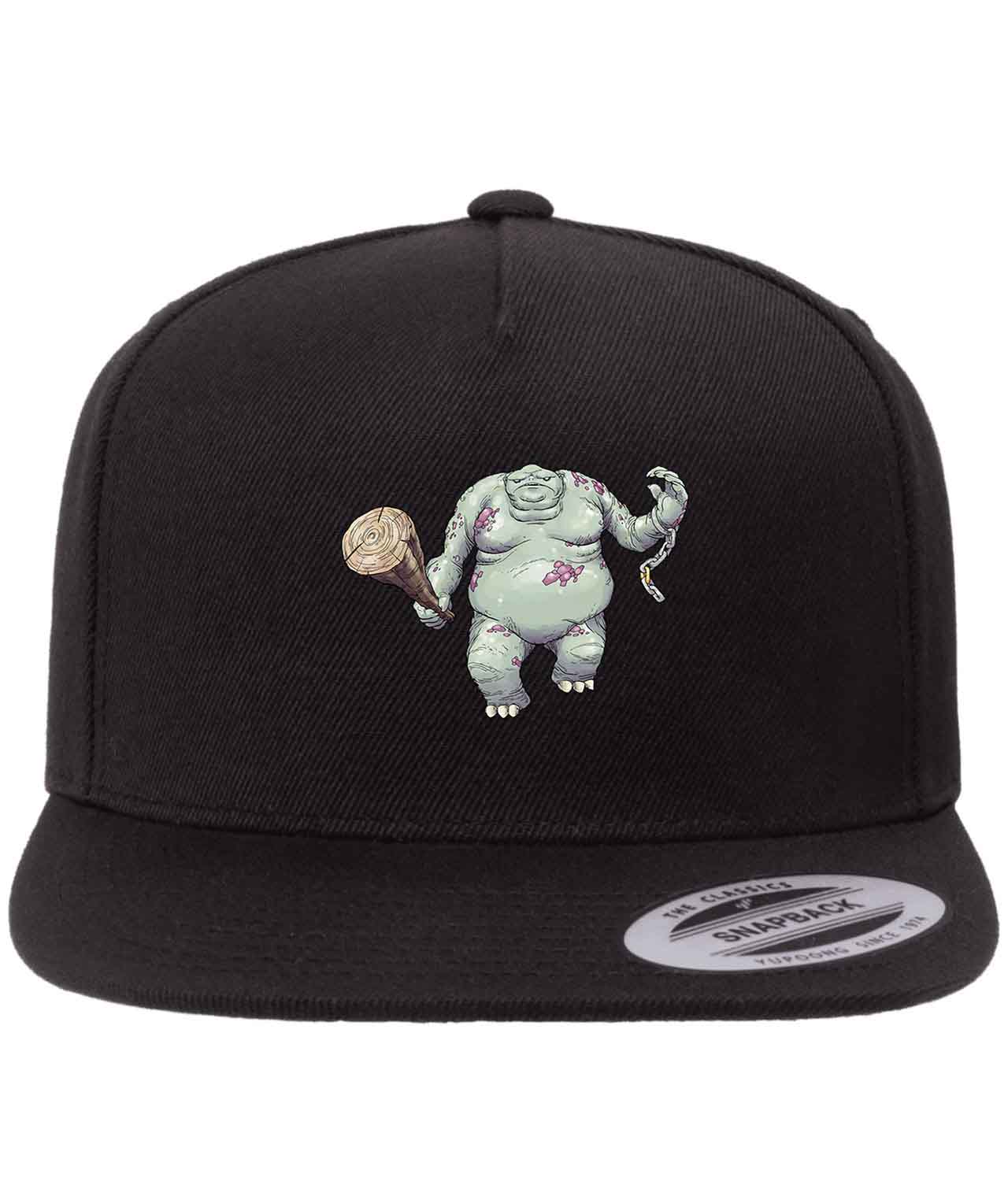 Ogre With Bat and Chain Cartoon Figure Customized Design on Wool 5 ...