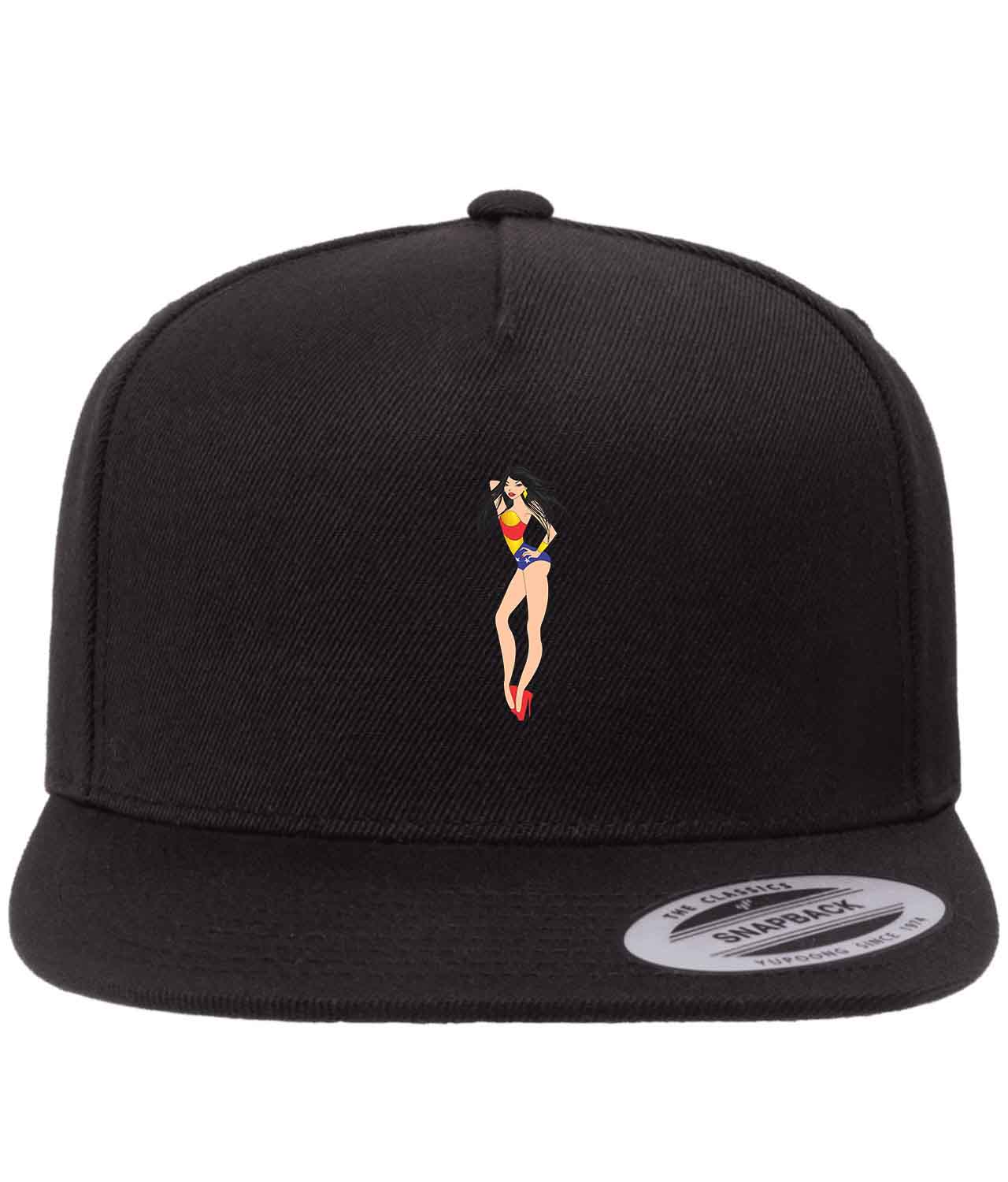 Wonder Woman Pinup Clipart Cartoon Figure Customized Design on Wool 5 ...