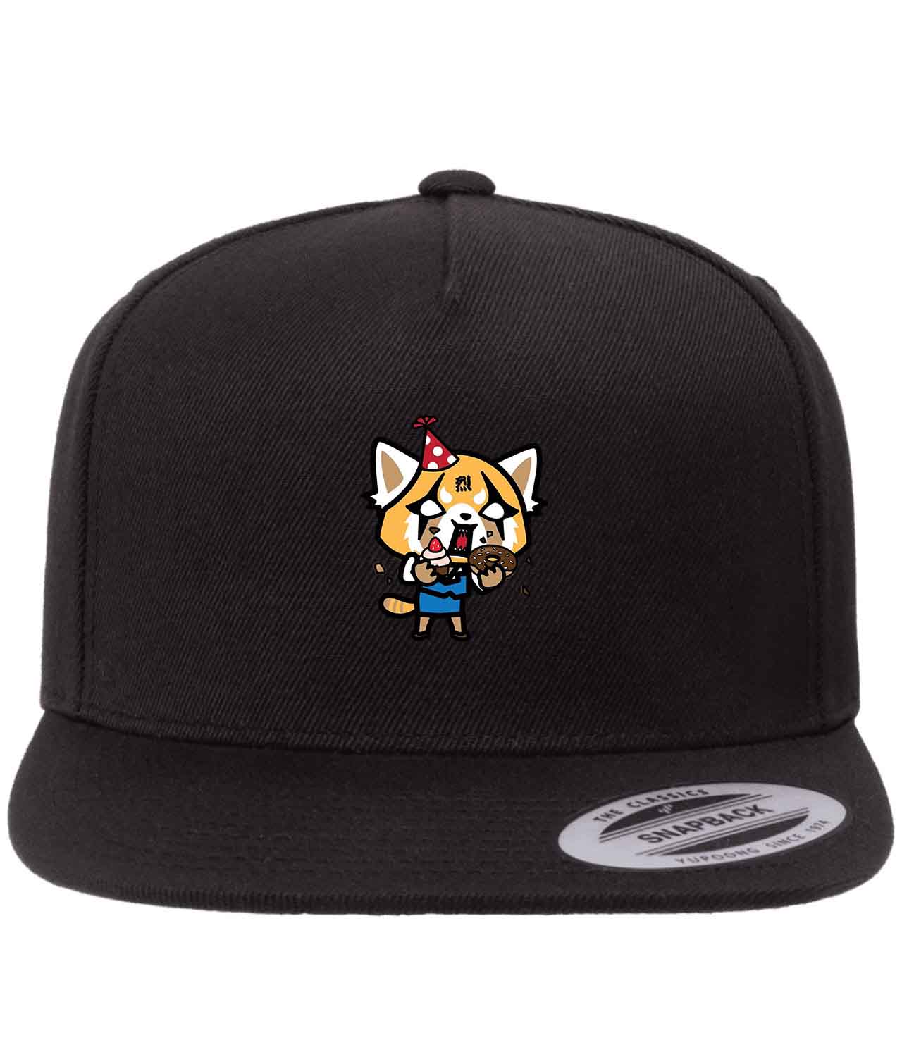 Aggretsuko Eating Cakes Cartoon Figure Customized Design on Wool 5 ...