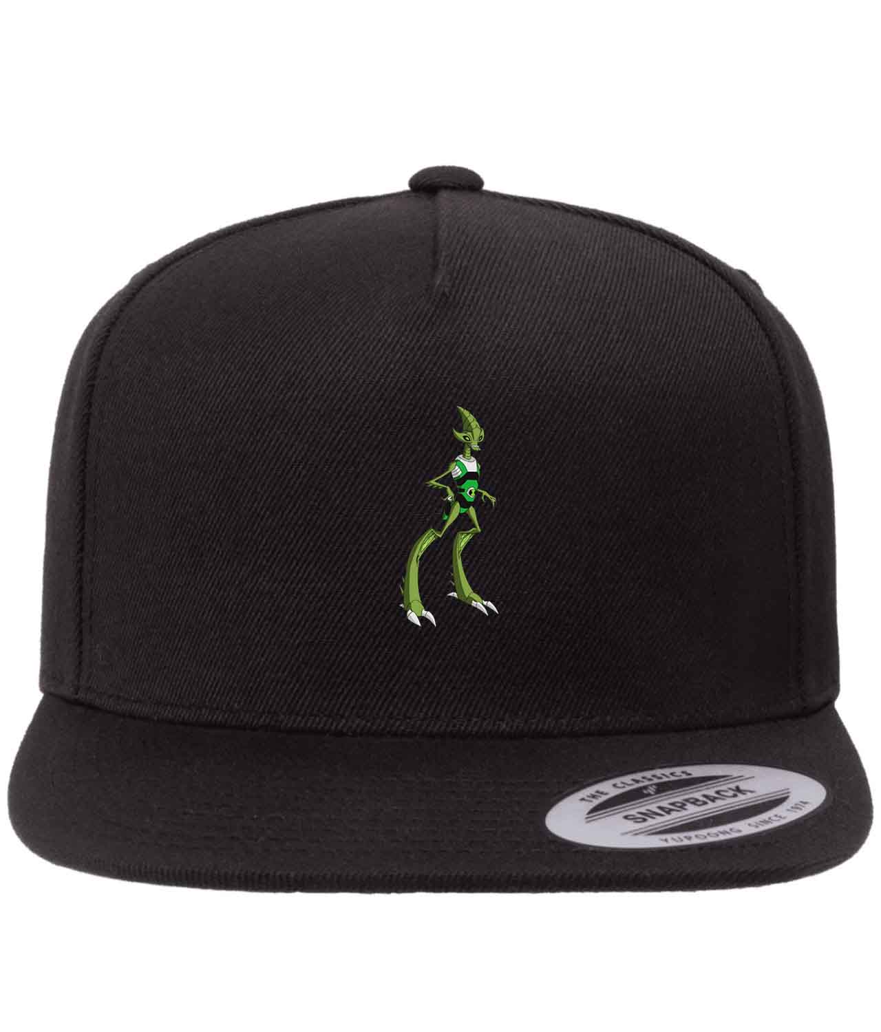 Ben 10 Crashhopper Cartoon Figure Customized Design on Wool 5-Panel Cap ...