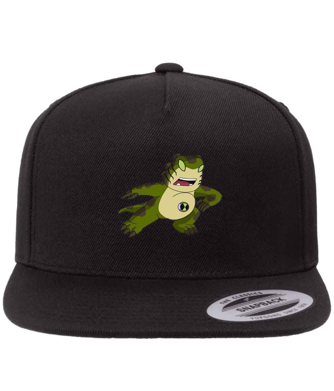 Ben 10 Upchuck Cartoon Figure Customized Design on Wool 5-Panel Cap Hat ...