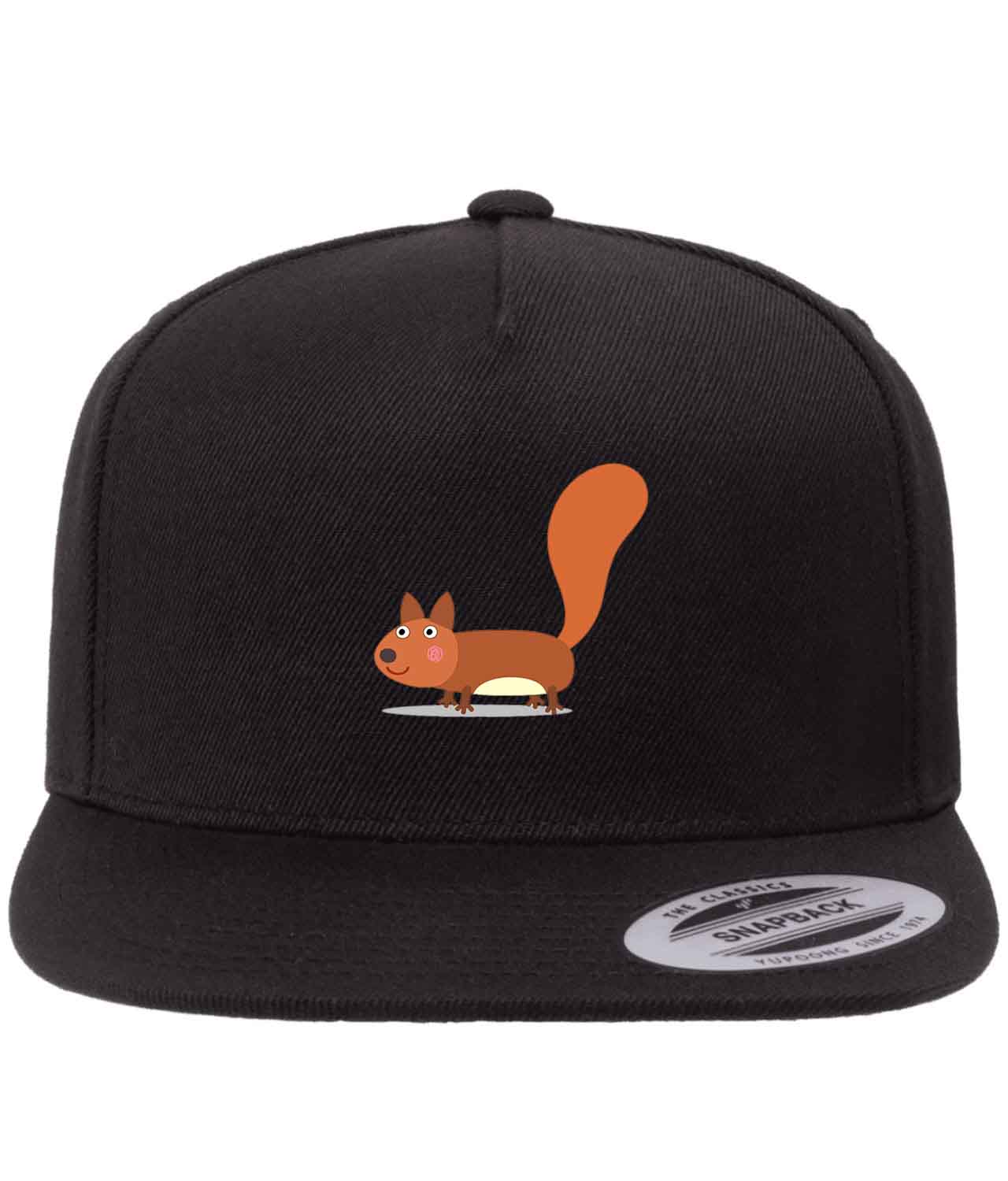 Ben and Holly Squirrel Cartoon Figure Customized Design on Wool 5-Panel ...