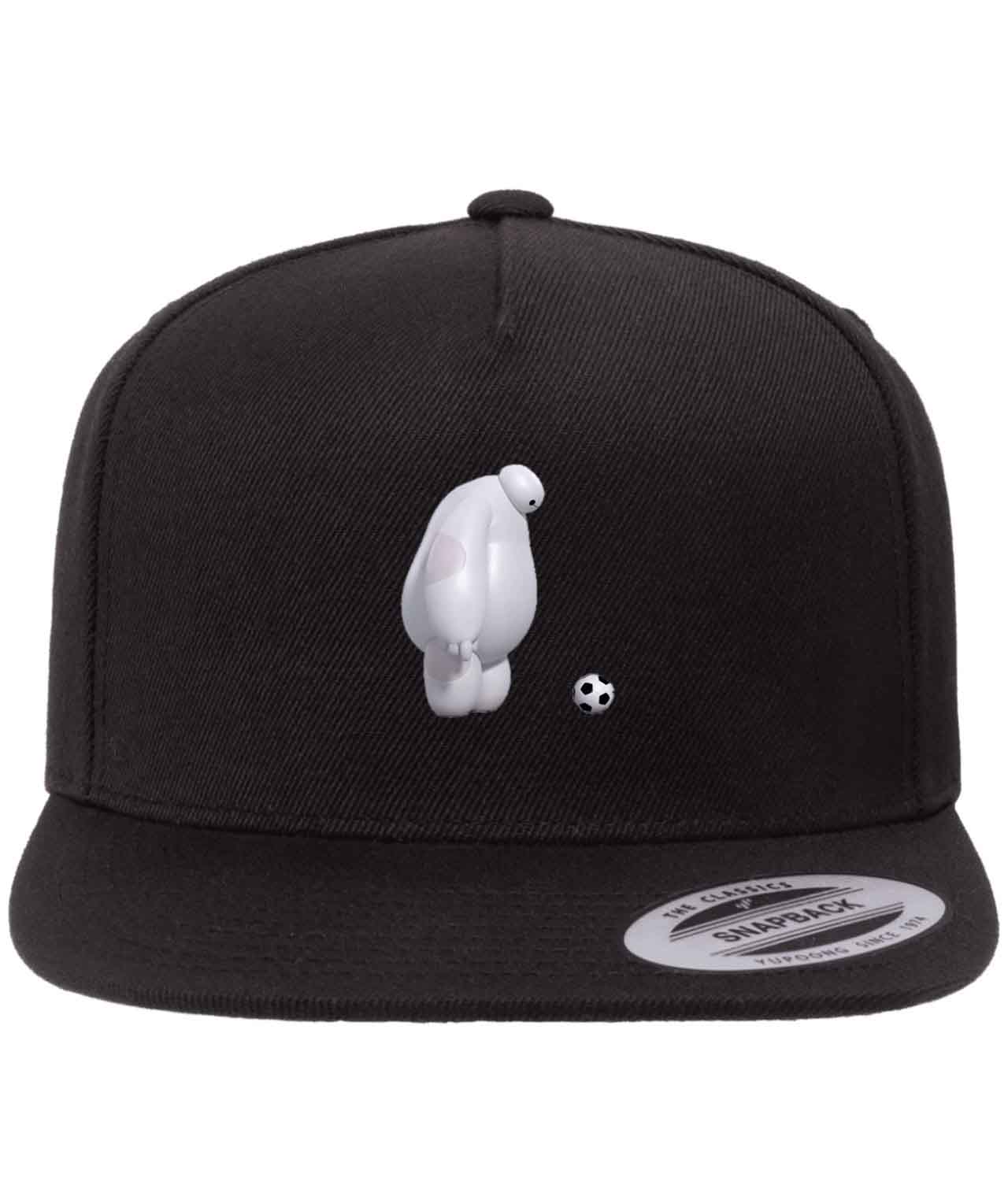 Big Hero 6 Baymax Playing Football Cartoon Figure Customized Design on ...