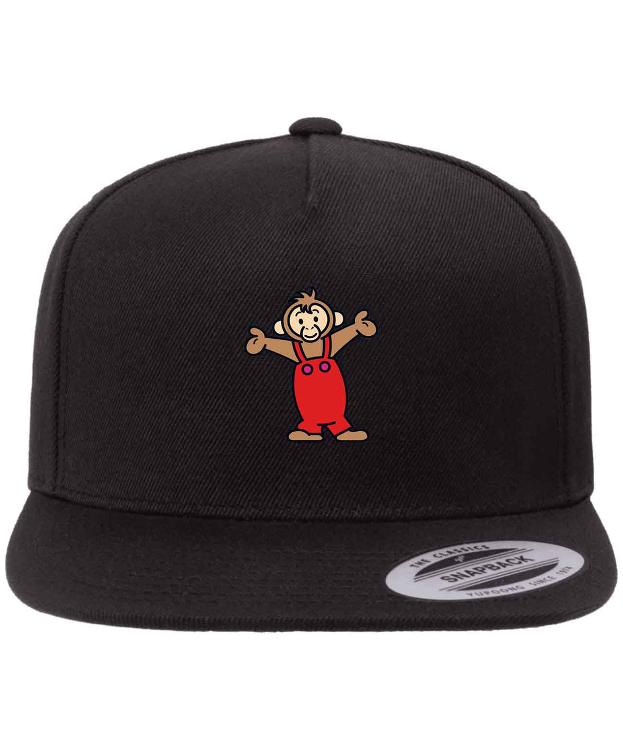 Bumba Poppa the Monkey Cartoon Figure Customized Design on Wool 5-Panel ...