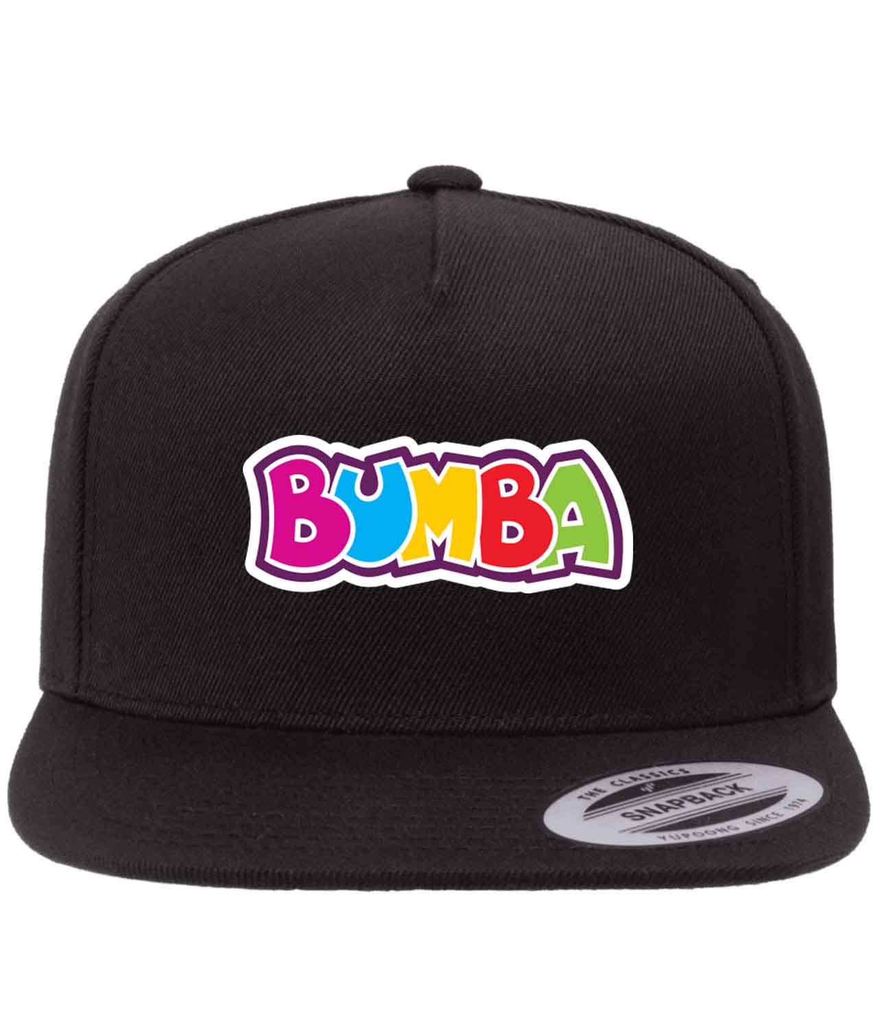 Bumba Logo Cartoon Figure Customized Design on Wool 5-Panel Cap Hat ...