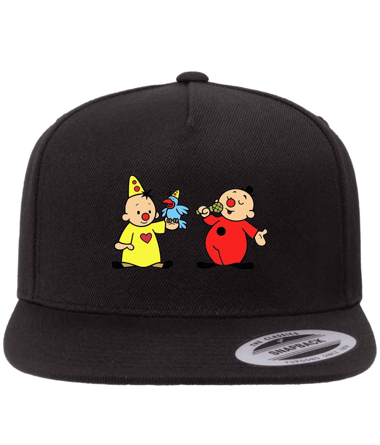 Bumba and Bumbalu Cartoon Figure Customized Design on Wool 5-Panel Cap ...