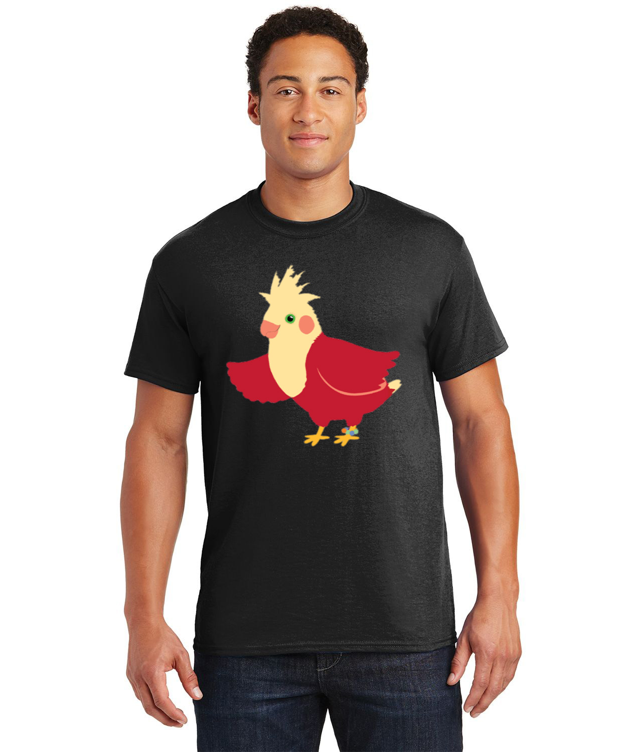 3rd & Bird Rudy The Cockatoo Cartoon Logo Customized Design on Unisex ...