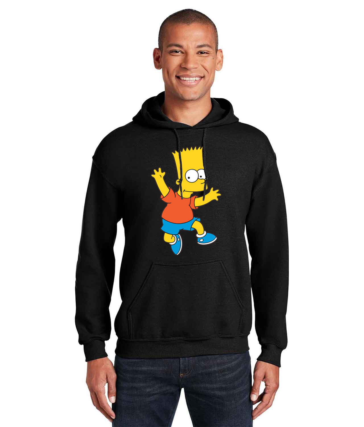 Bart Simpson Dancing Logo Symbol Emblem Customized Design on Unisex ...