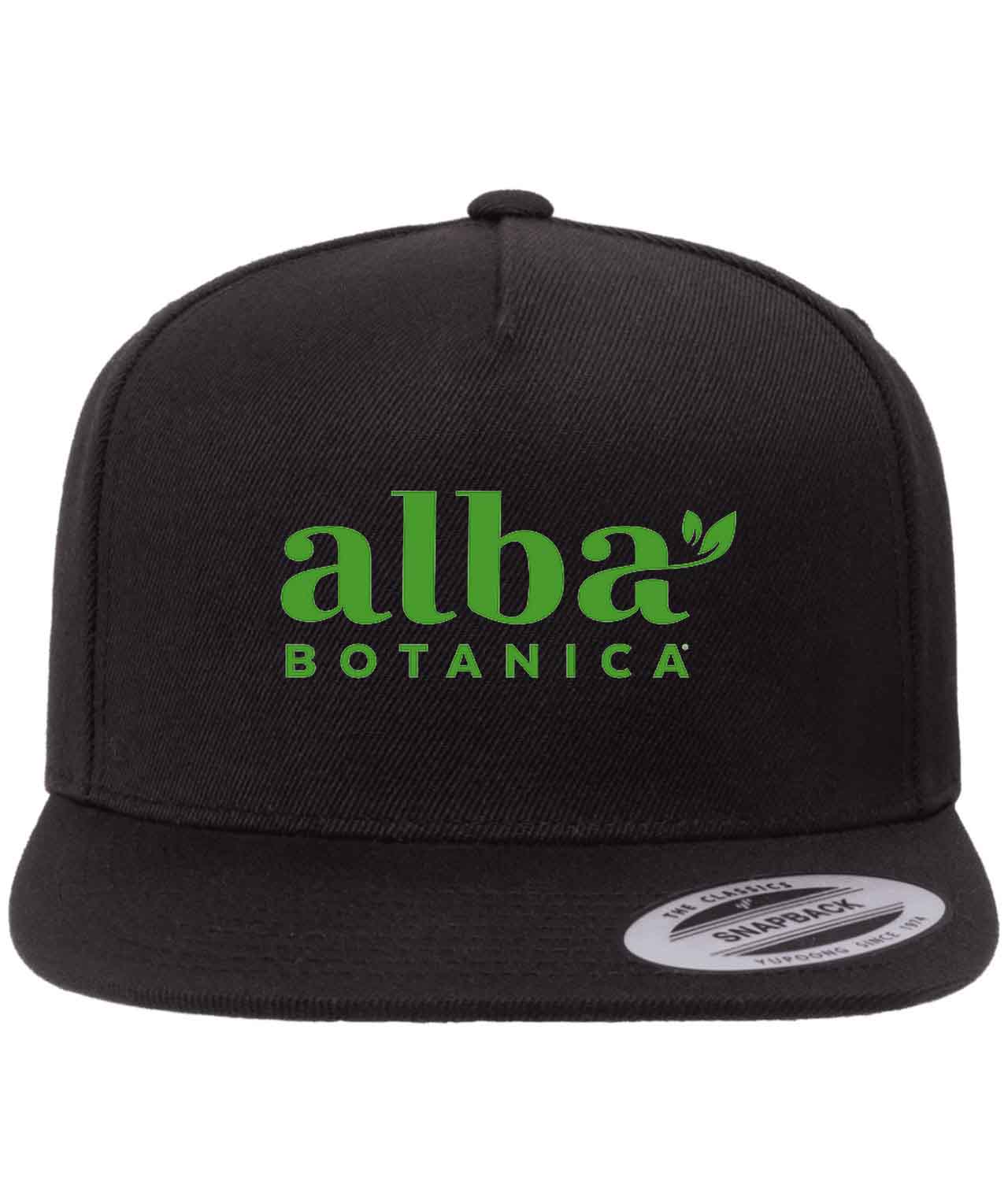 Alba Botanica Logo Symbol Emblem Customized Design on Wool 5-Panel Cap ...