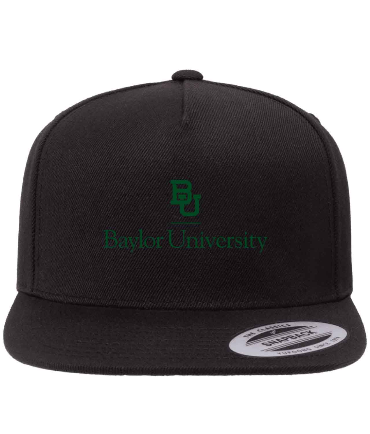 Baylor University Logo Symbol Emblem Customized Design on Wool 5-Panel ...