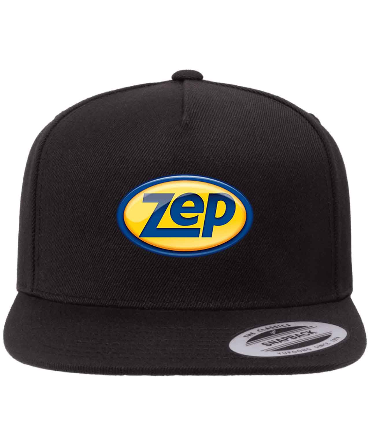 Zep Shiny Logo Symbol Emblem Customized Design on Wool 5-Panel Cap Hat ...